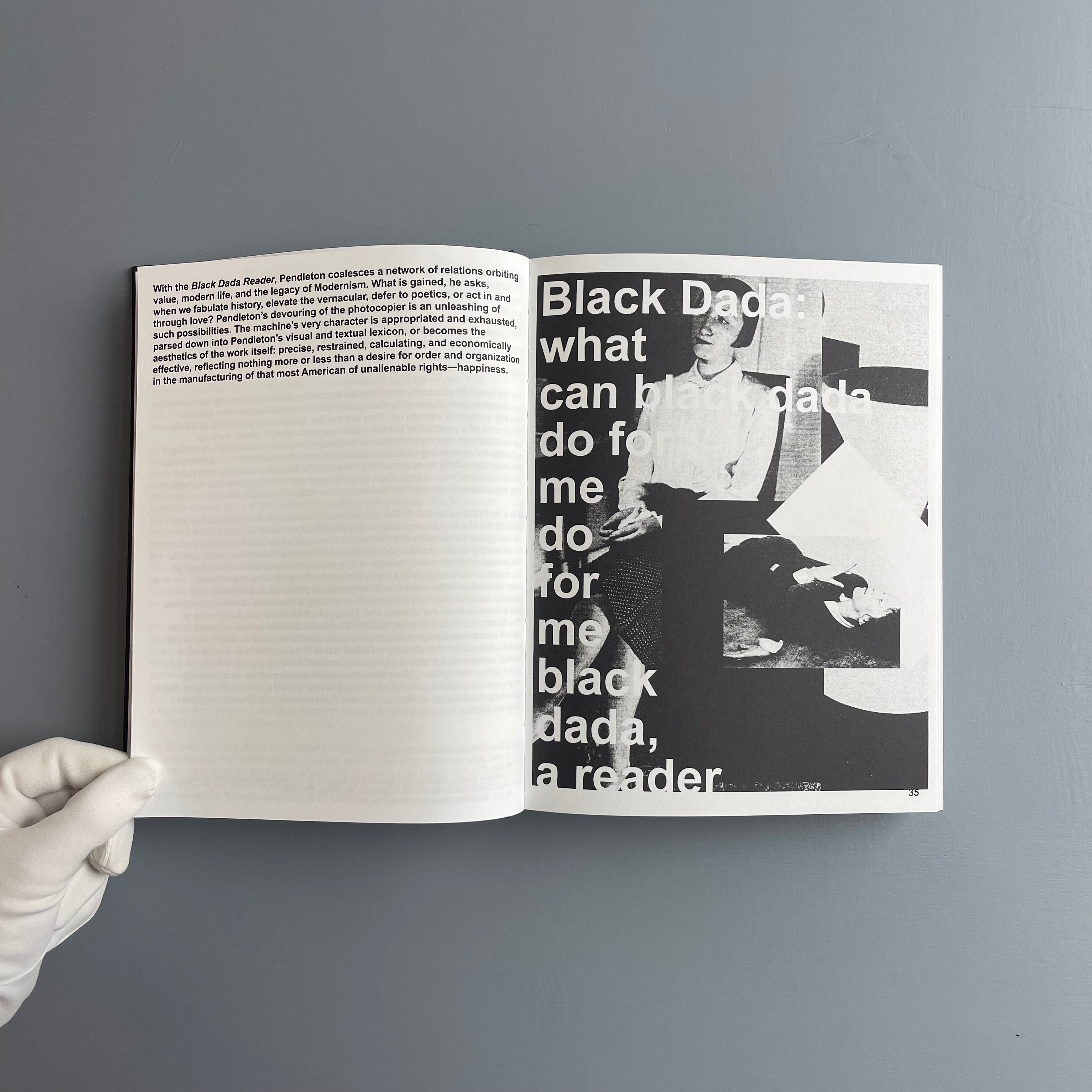 Adam Pendleton - Black Dada Reader - Koenig 2017 - Saint-Martin Bookshop