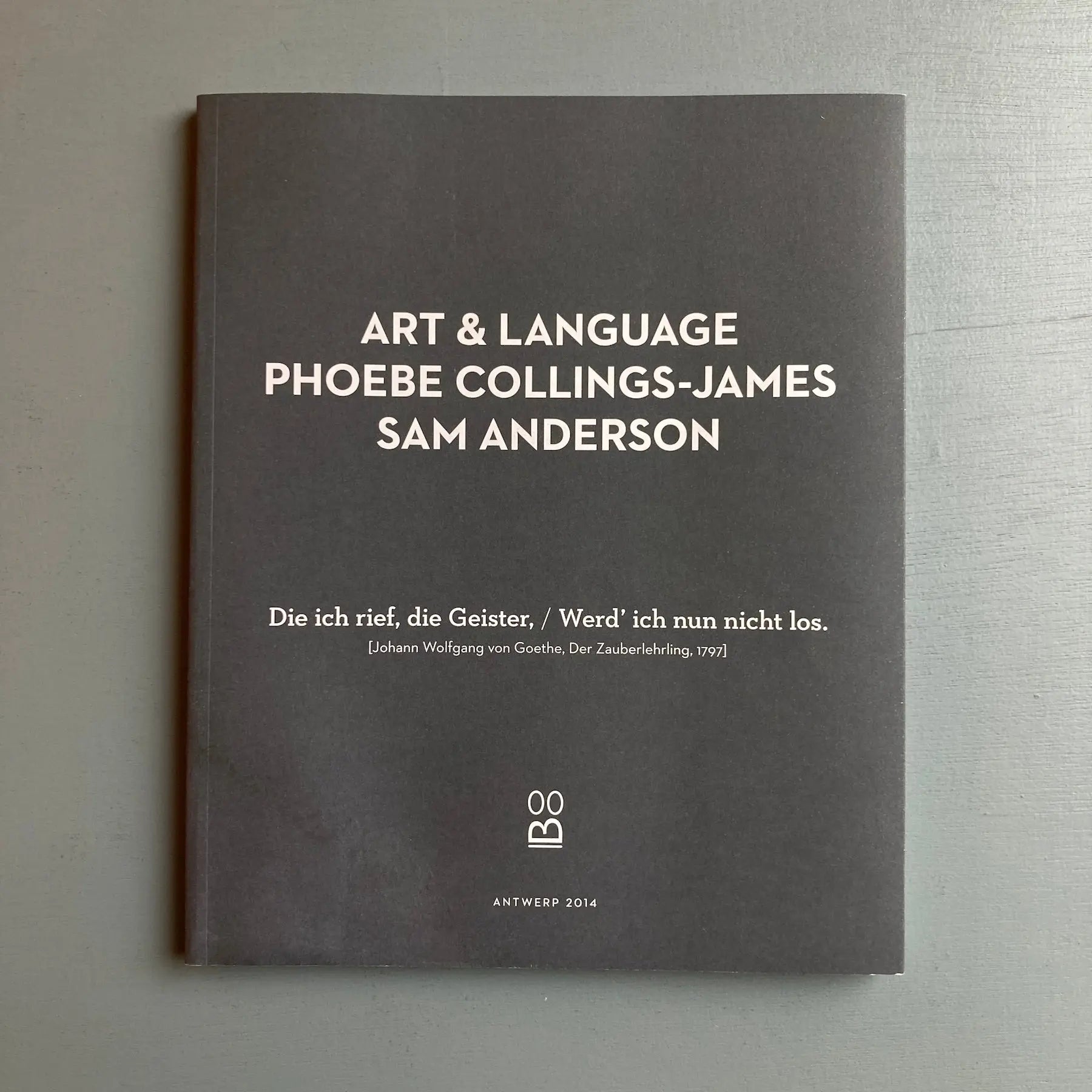 Art & Laguage, Phoebe Collings-James, Sam Anderson - Die ich rief, die ...