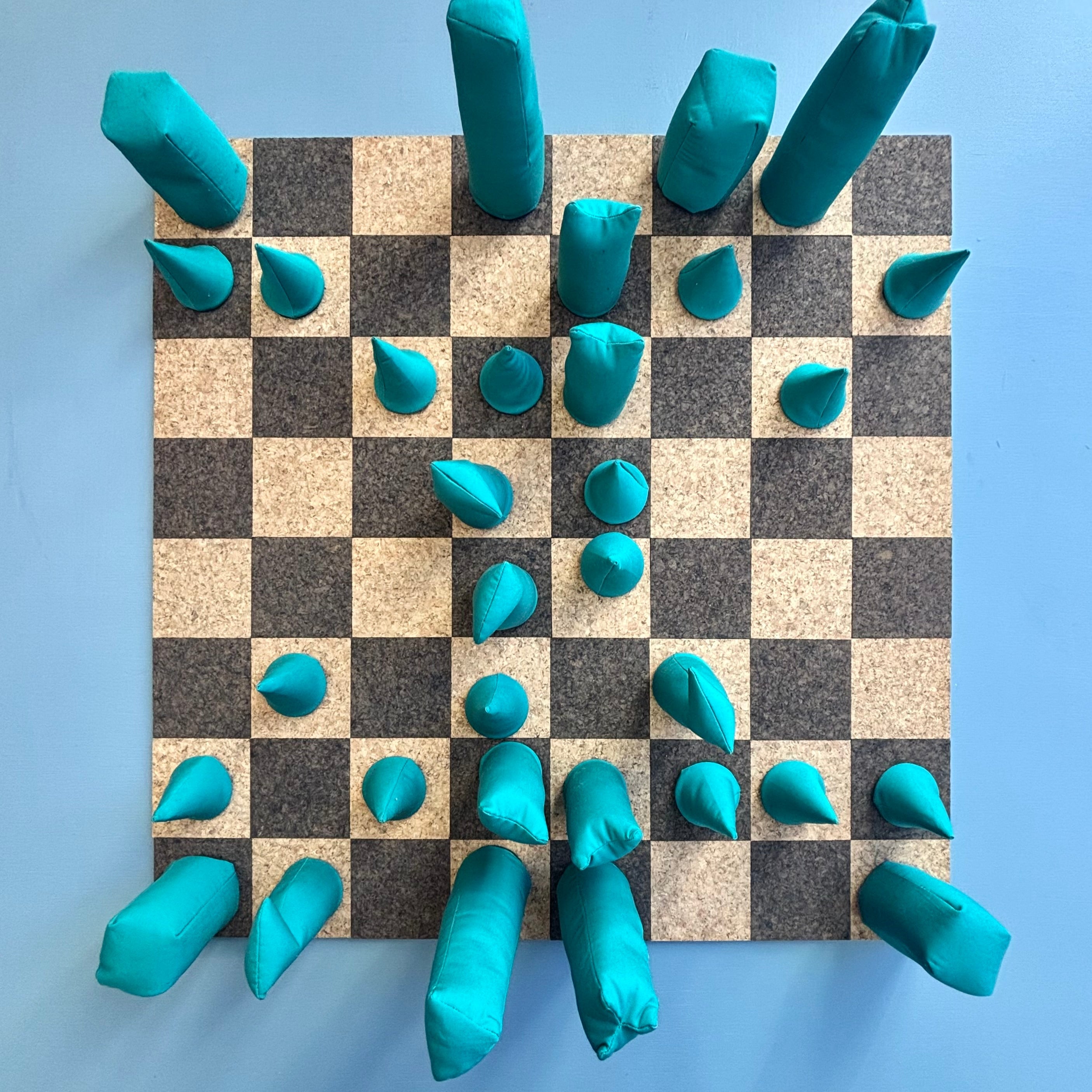 Barry Flanagan - Chess Game 1971-1973 - Saint-Martin Bookshop