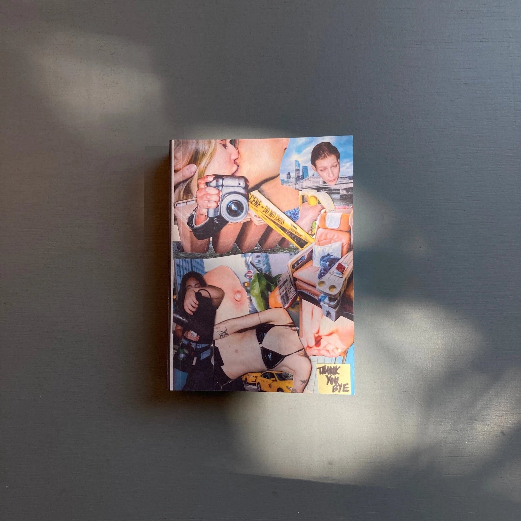 Clémentine Balcaen - Thank you bye (collage cover) - Hopper&Fuchs 2024 ...