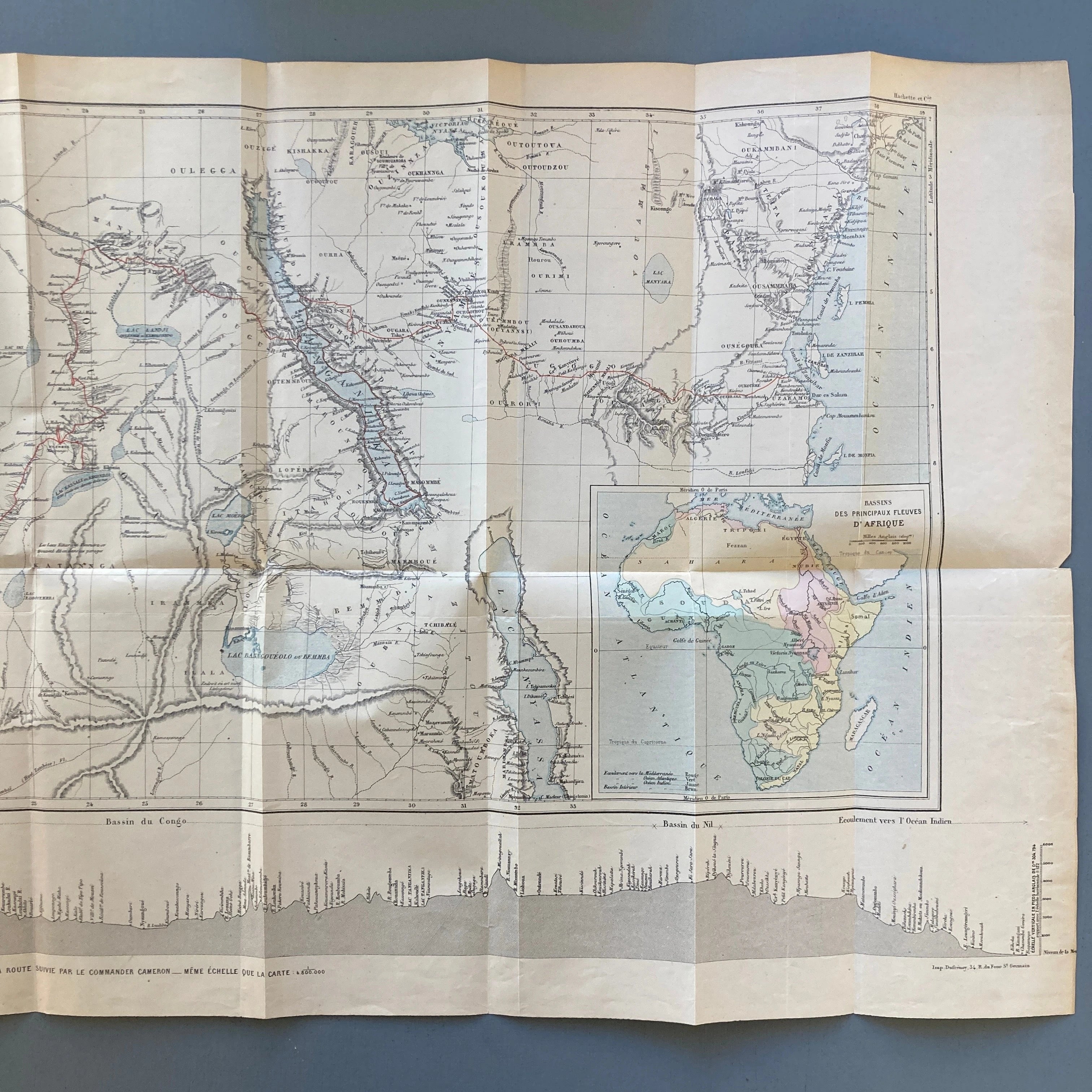 Ct V.L. Cameron - A travers l'Afrique - Hachette 1881 - Saint-Martin ...