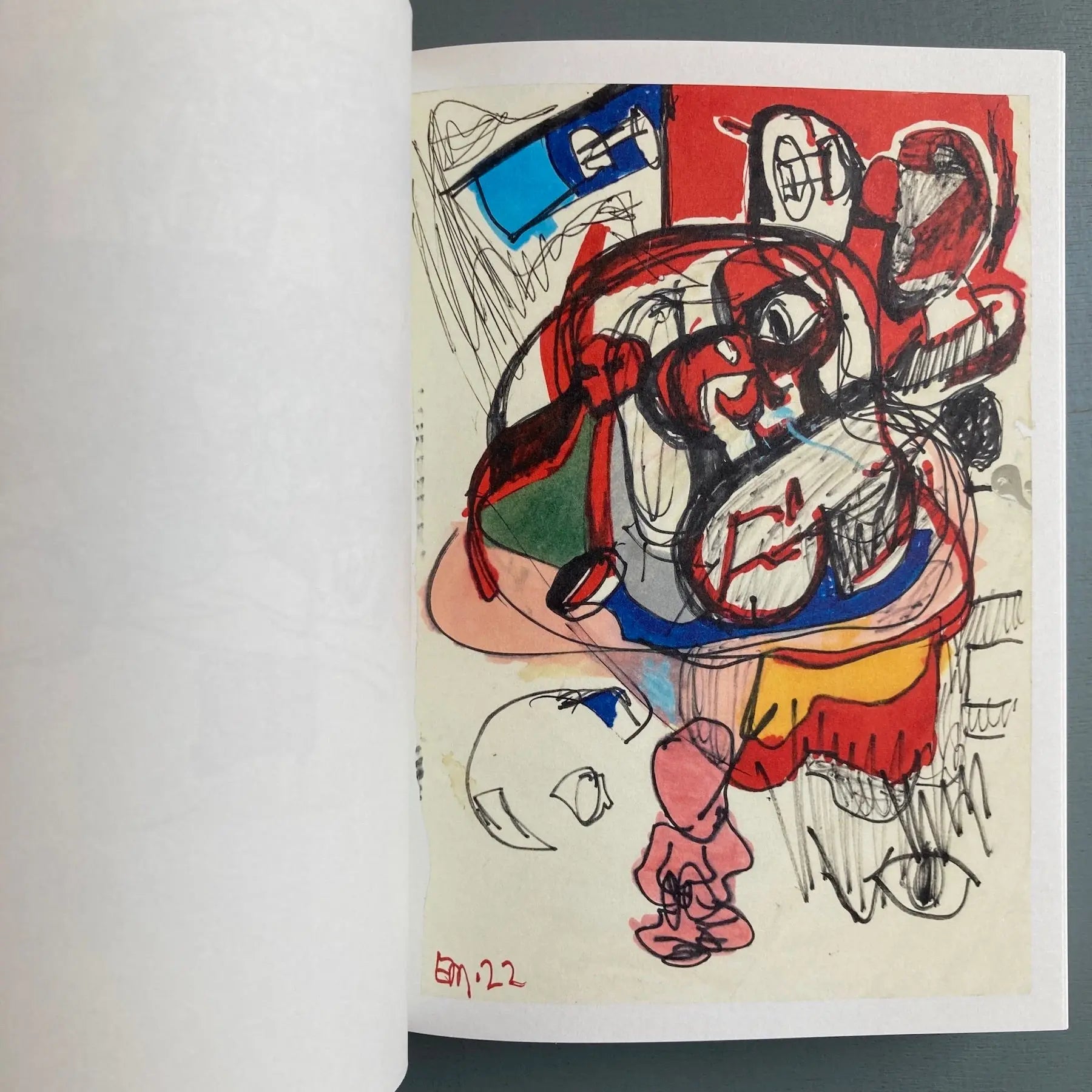 Eddie Martinez - Extra Drawings - Triangle Books 2023 - Saint-Martin ...