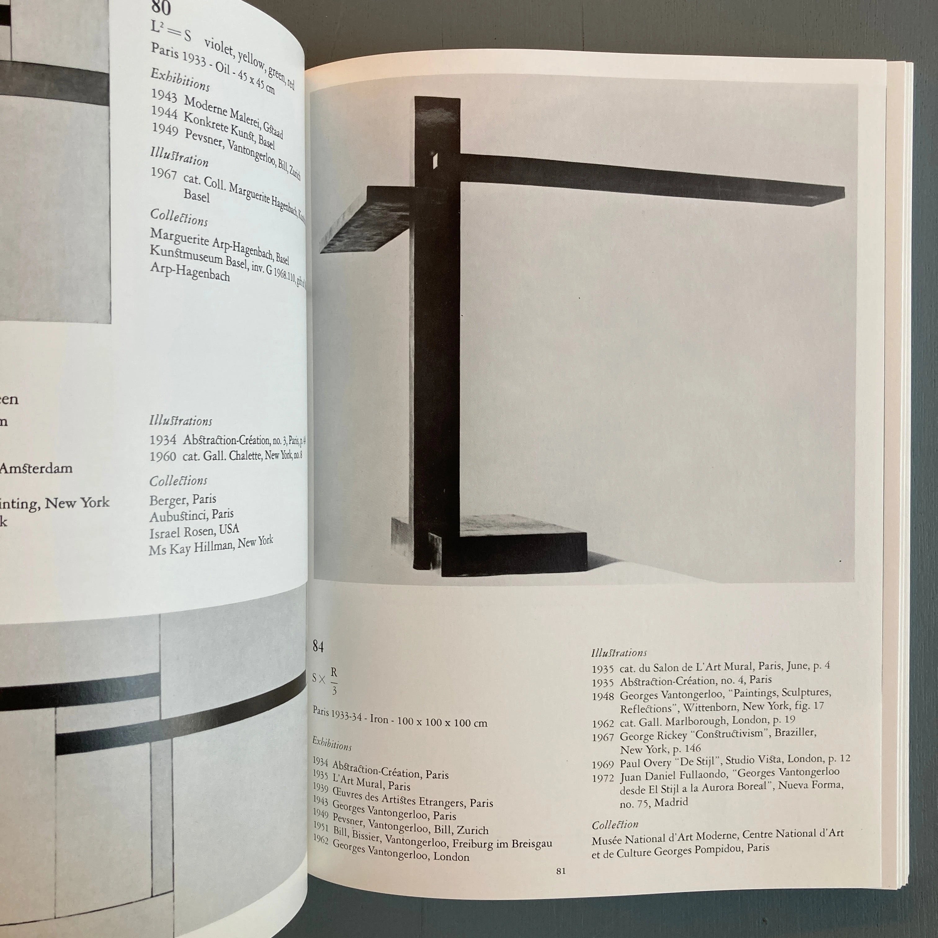 Georges Vantongerloo - A traveling Retrospective - Saint-Martin Bookshop