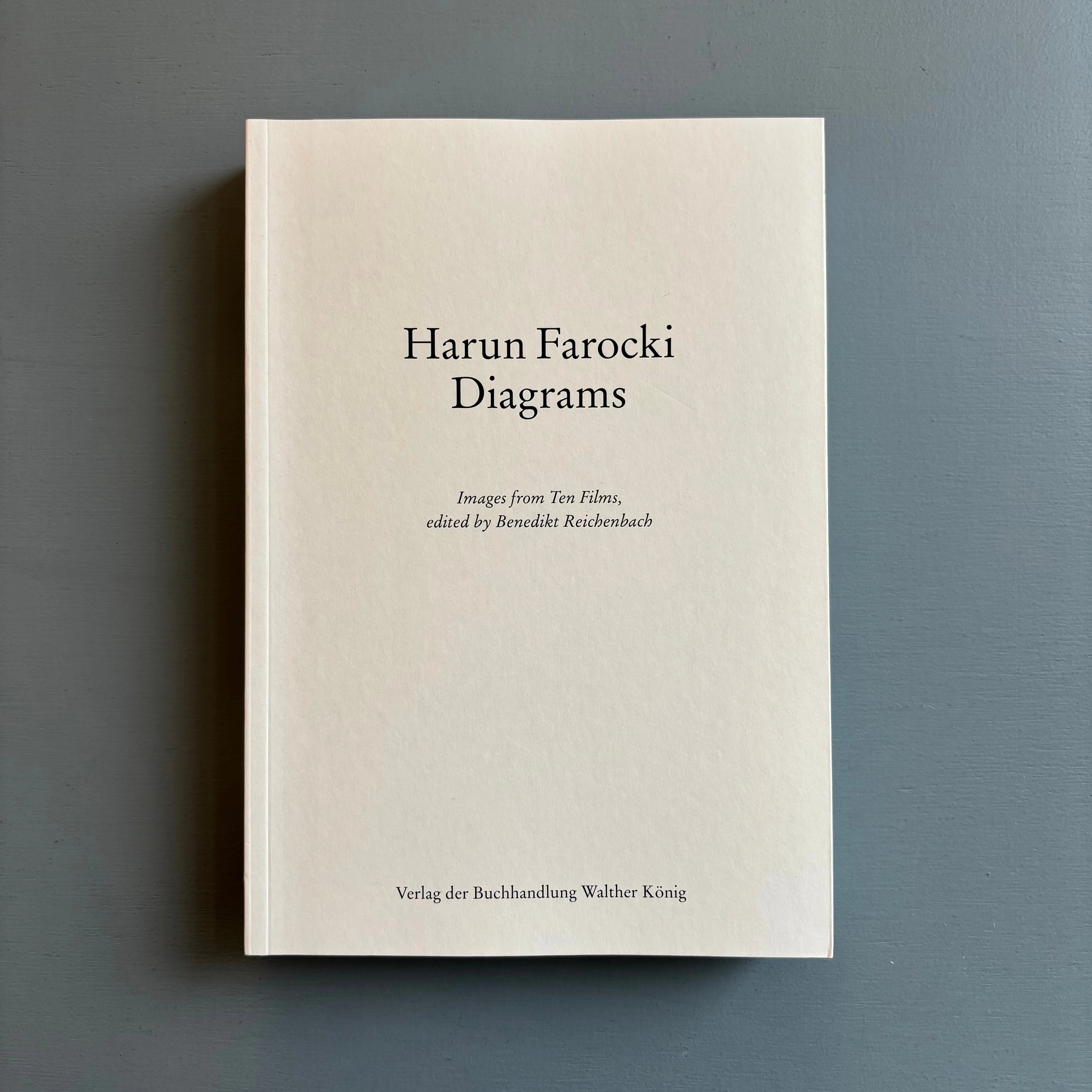 Harun Farocki - Diagrams - König Books 2014 - Saint-Martin Bookshop