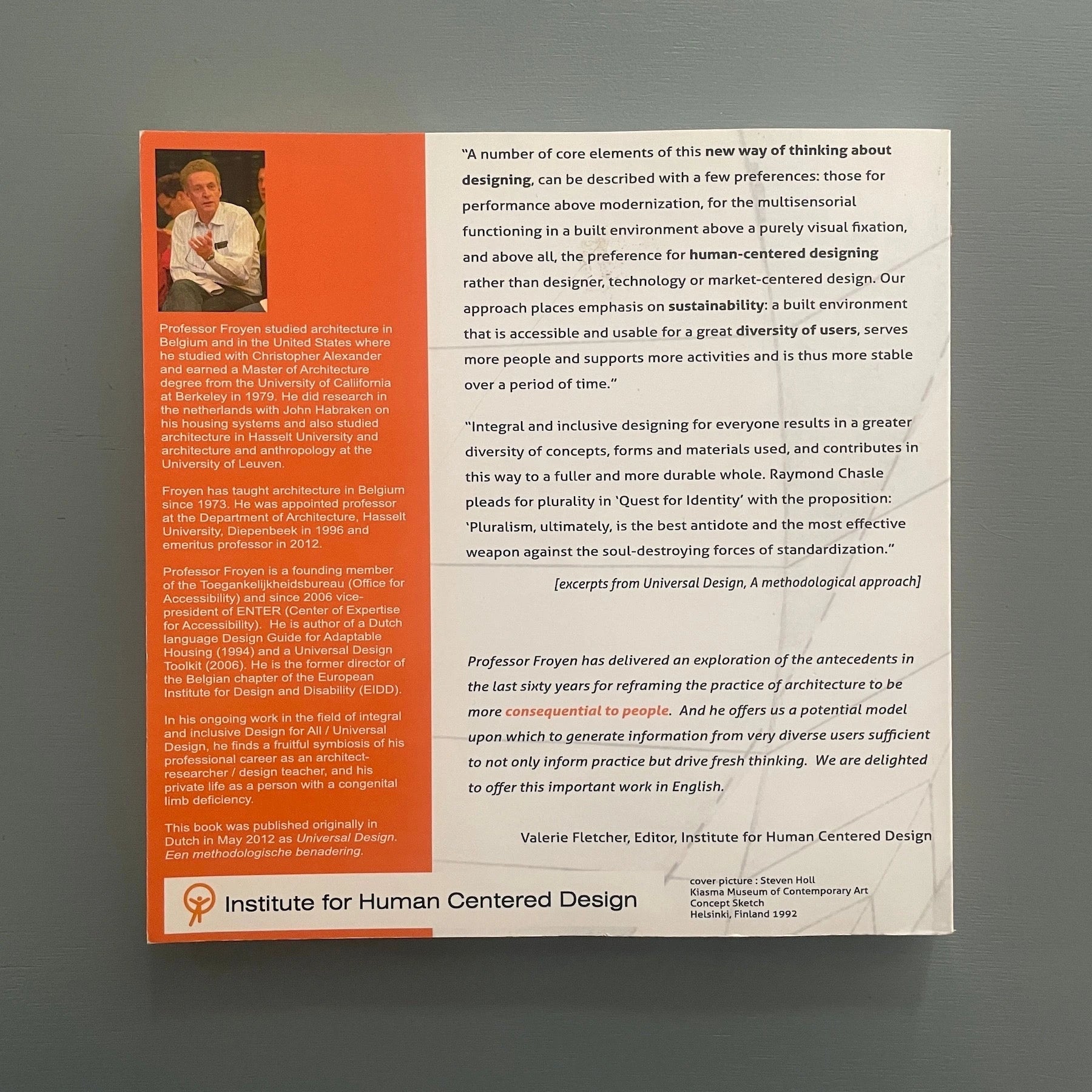 Hubert Froyen - Universal Design A Methodological Approach - IHCD 2012 ...
