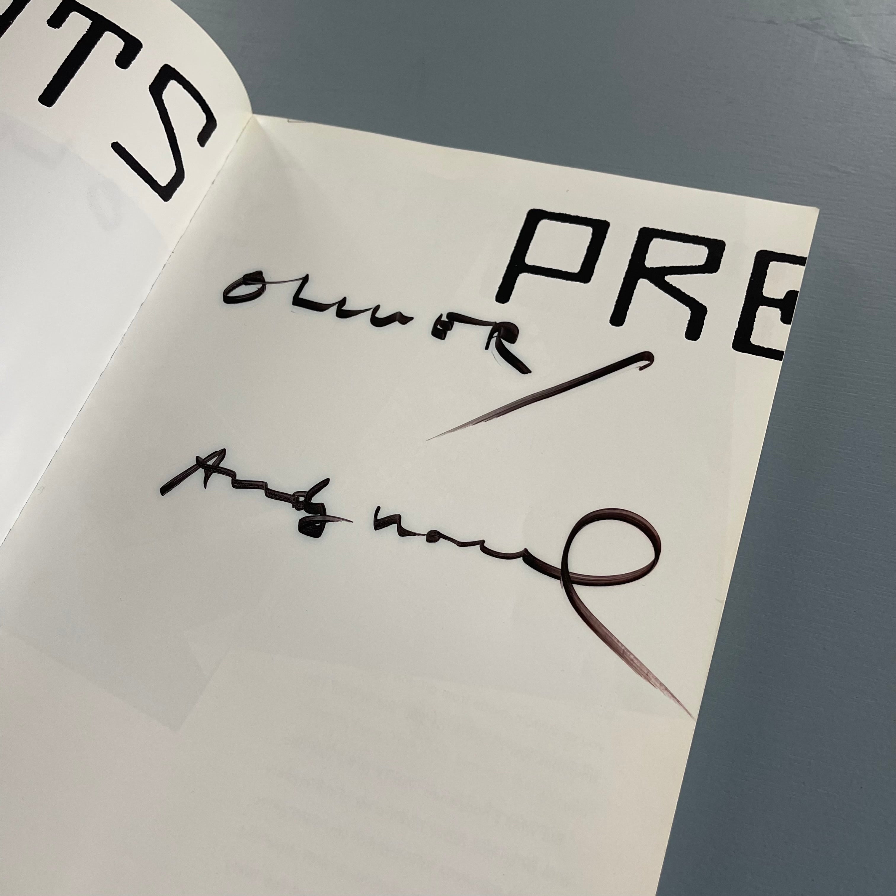 Andy Warhol (signed) - America - Harper & Row 1985 - Saint-Martin Bookshop