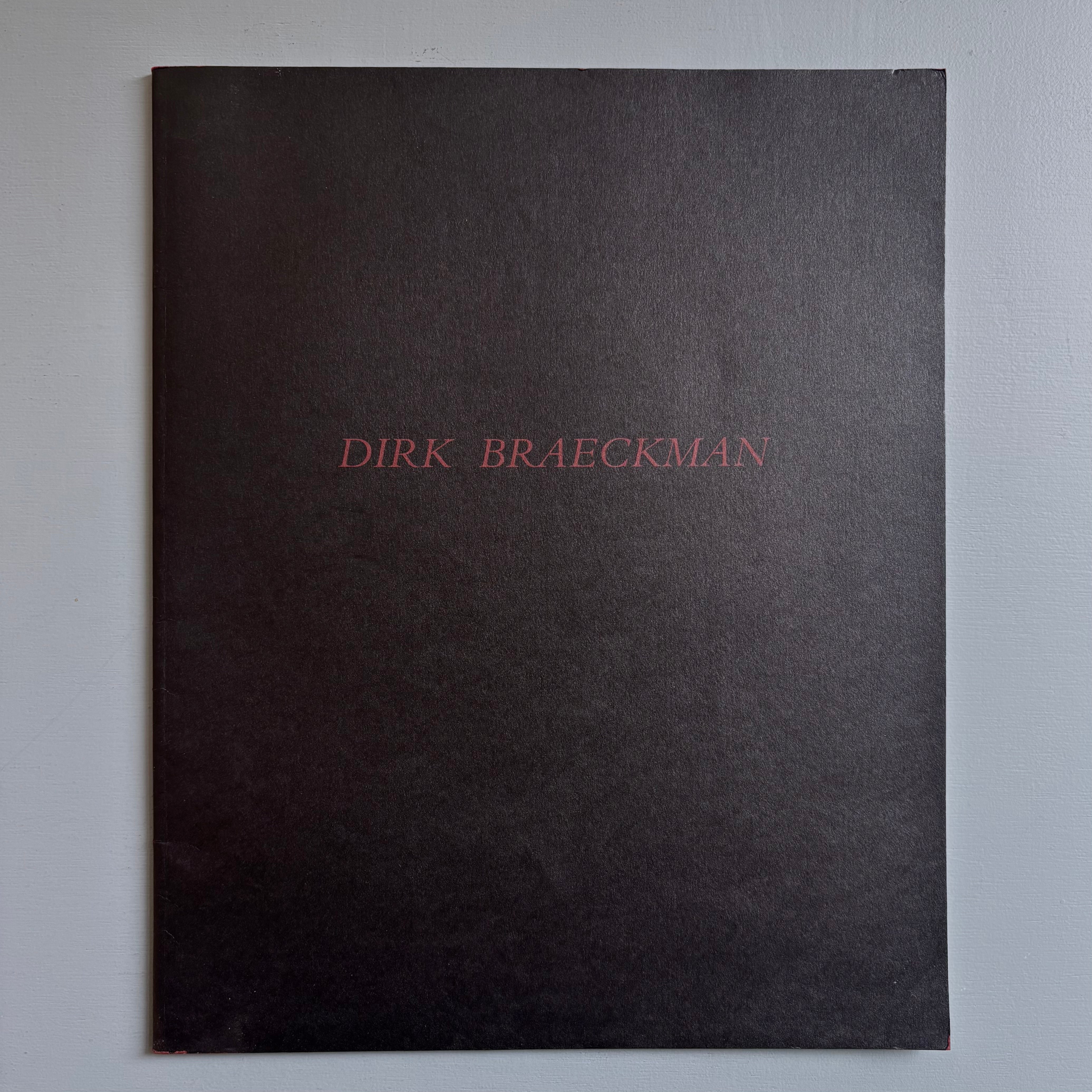 Dirk Braeckman - Gent 1992 - Saint-Martin Bookshop