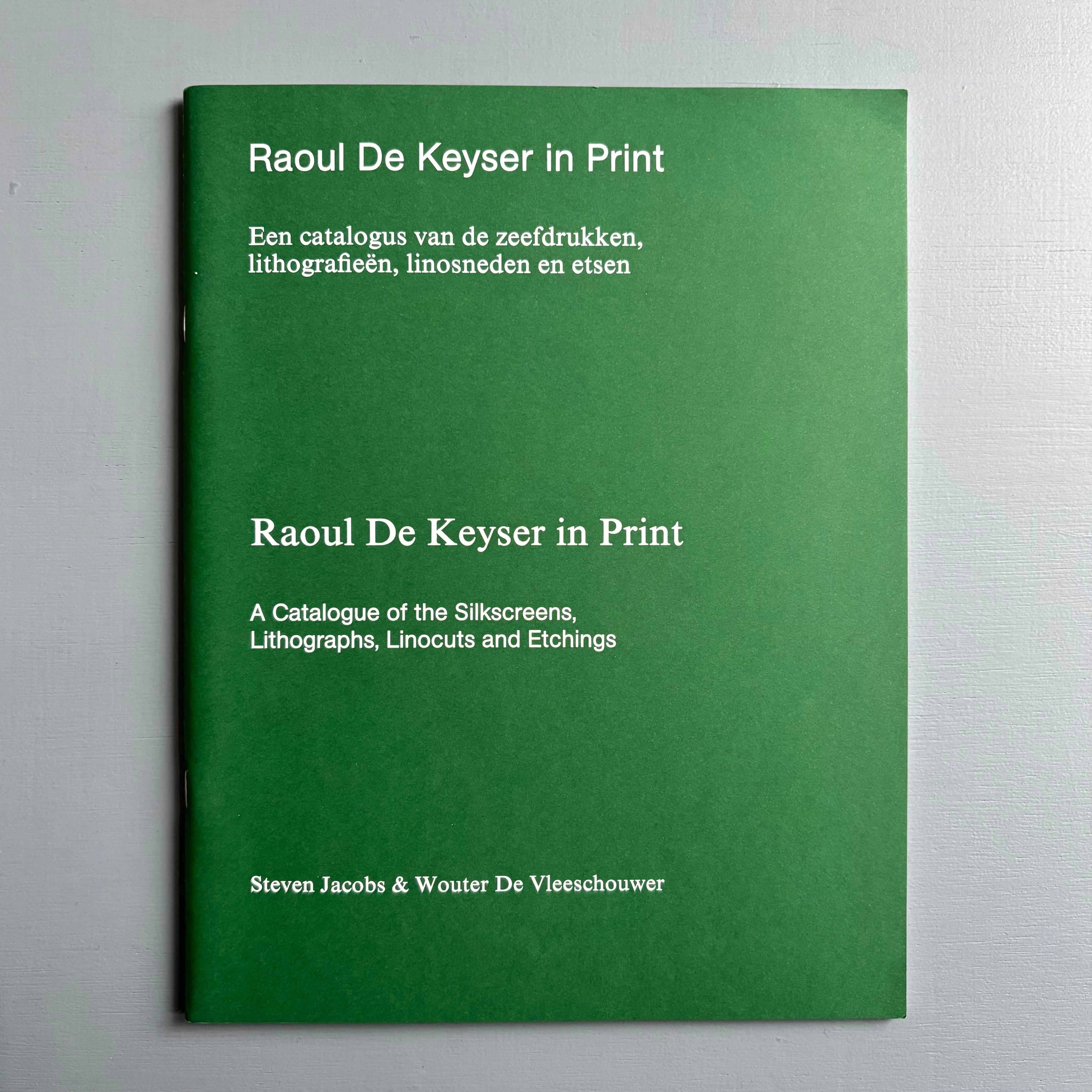 Raoul De Keyser in Print - MER. Books 2018 - Saint-Martin Bookshop