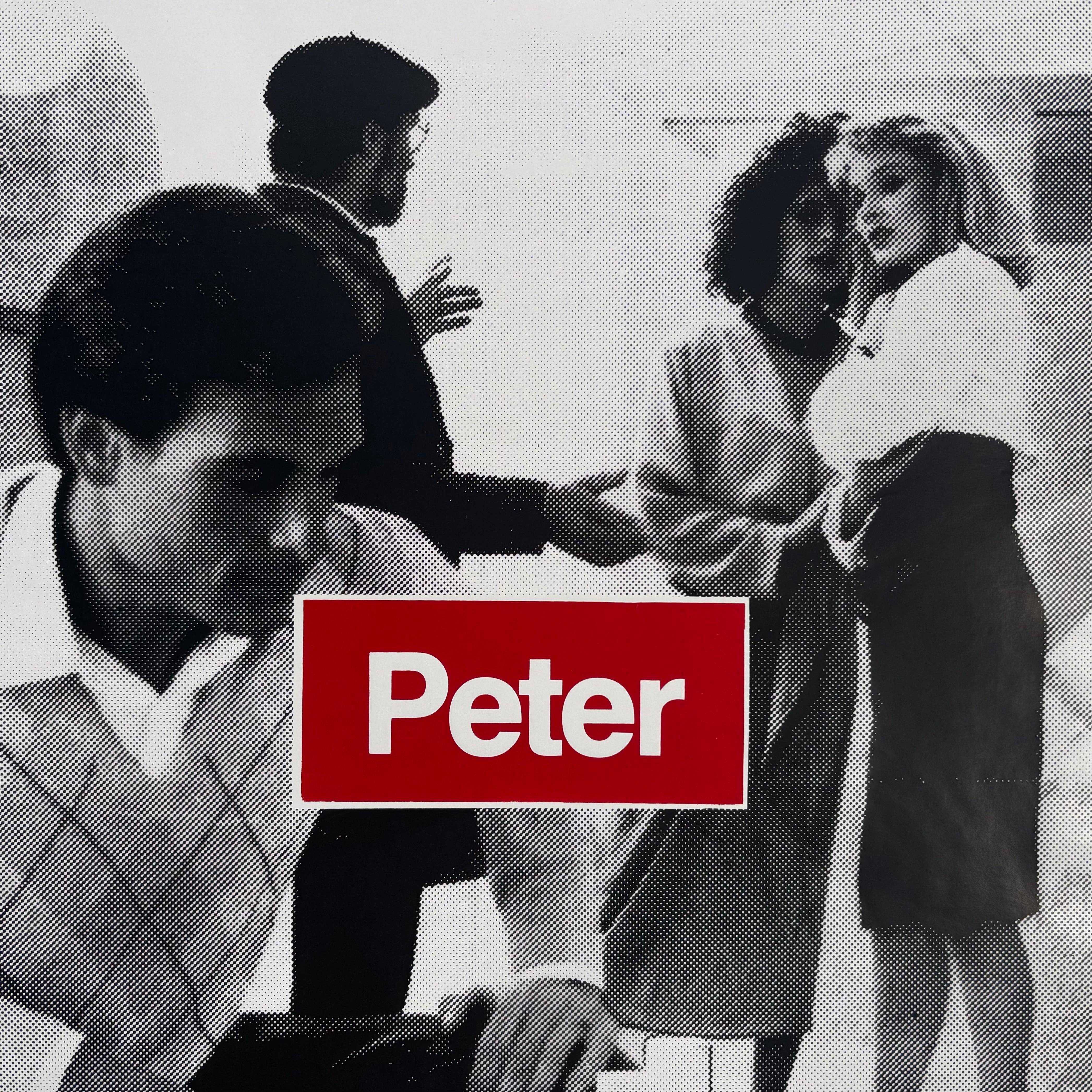 Martin Kippenberger poster - Peter - Galerie Max Hetzler 1987 - Saint ...
