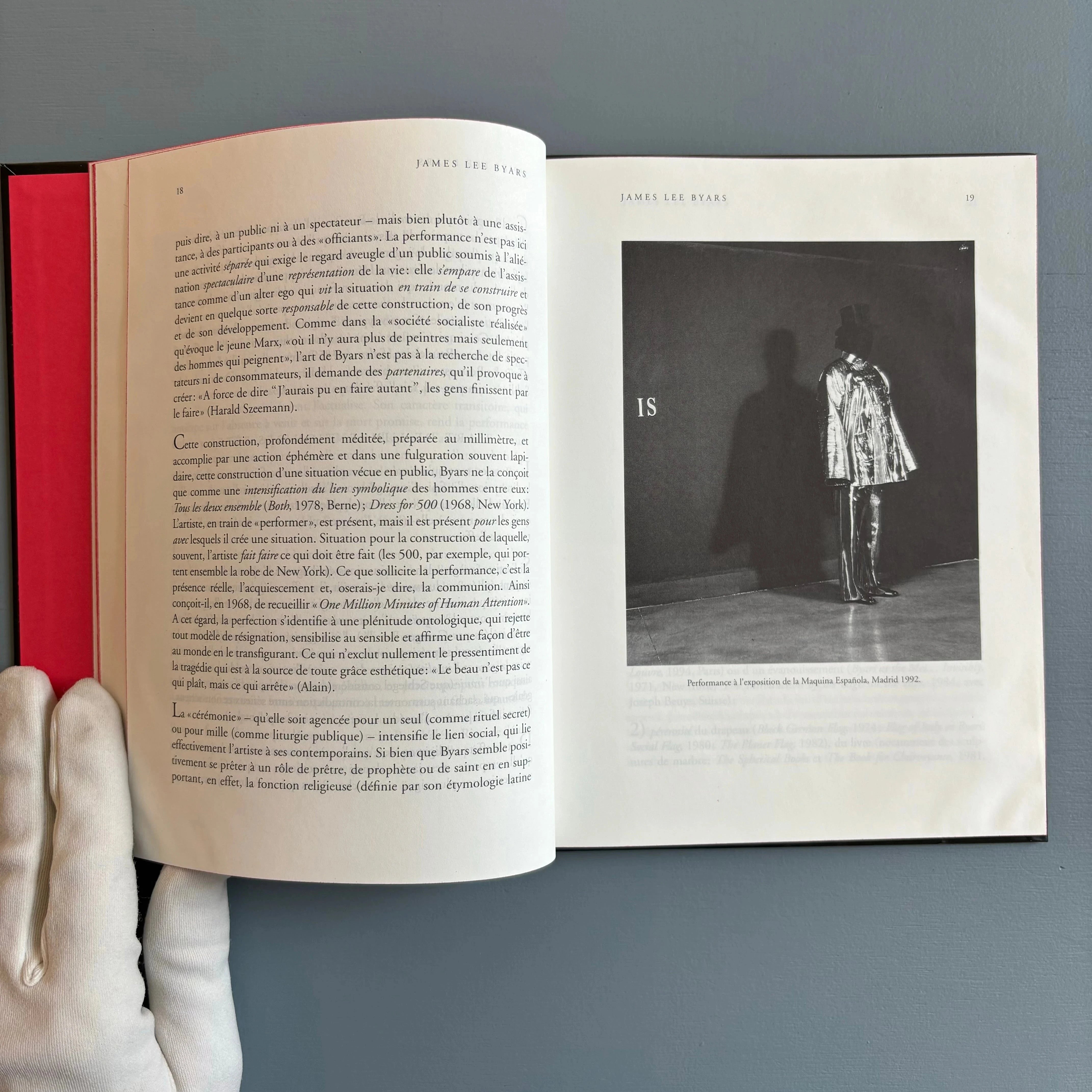 James Lee Byars - The Monument to Language. The Diamond Floor - - Saint ...