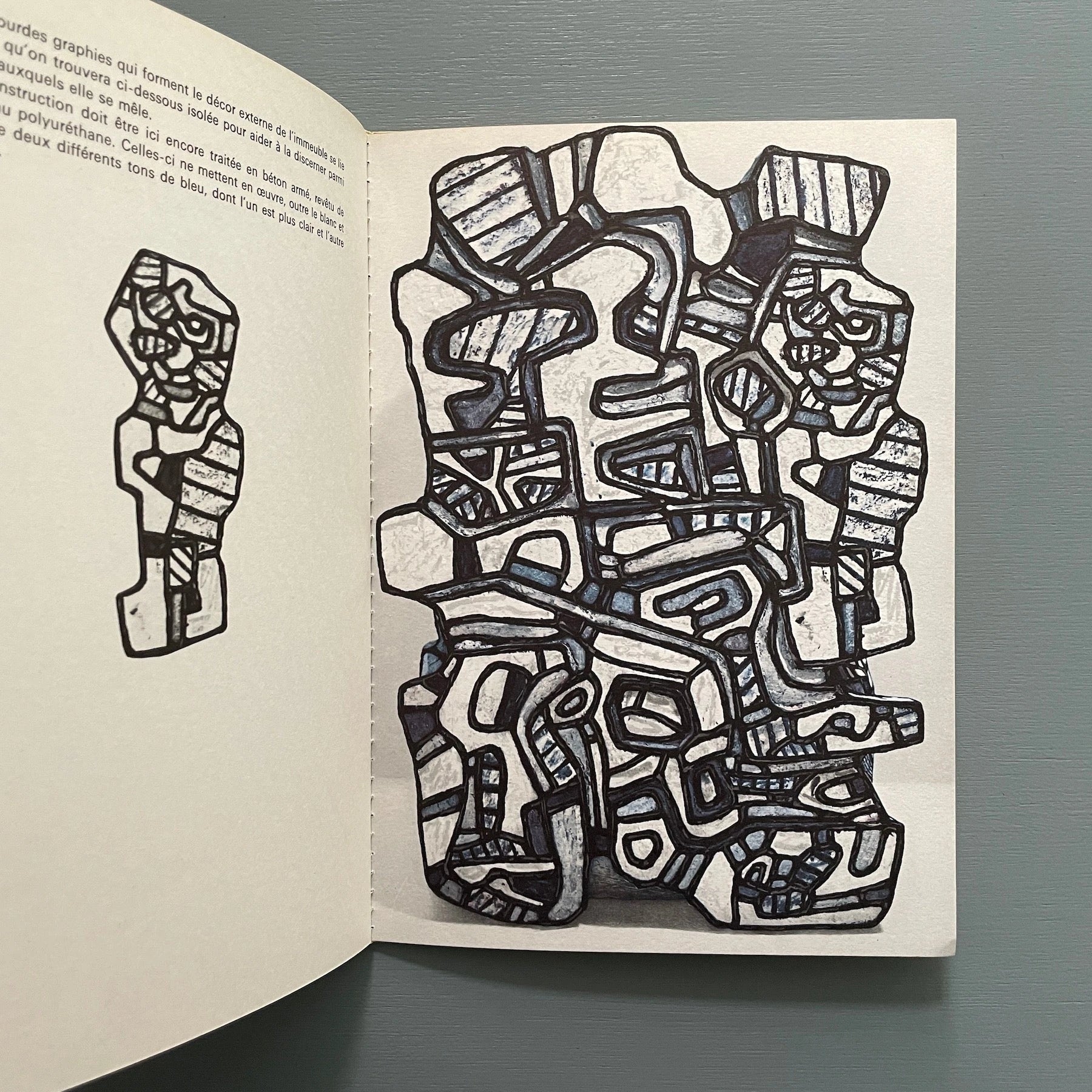 Jean Dubuffet - Edifices - Jean Bucher 1968 - Saint-Martin Bookshop