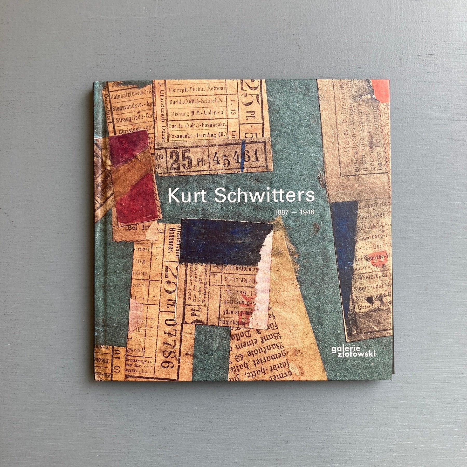 Kurt Schwitters - 1887-1948 - Galerie Zlotowski 2016 - Saint-Martin Bookshop