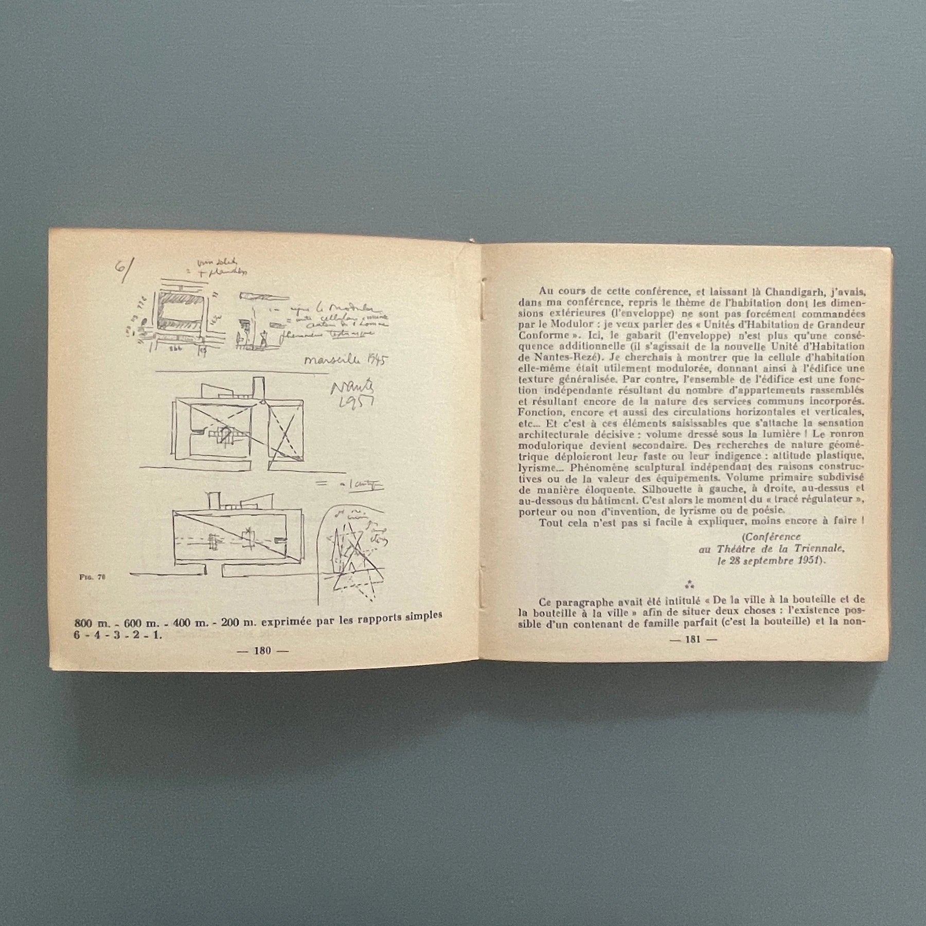 Le Corbusier - Le Modulor 1 & 2 - L'Architecture d'Aujourd'hui. - Saint ...