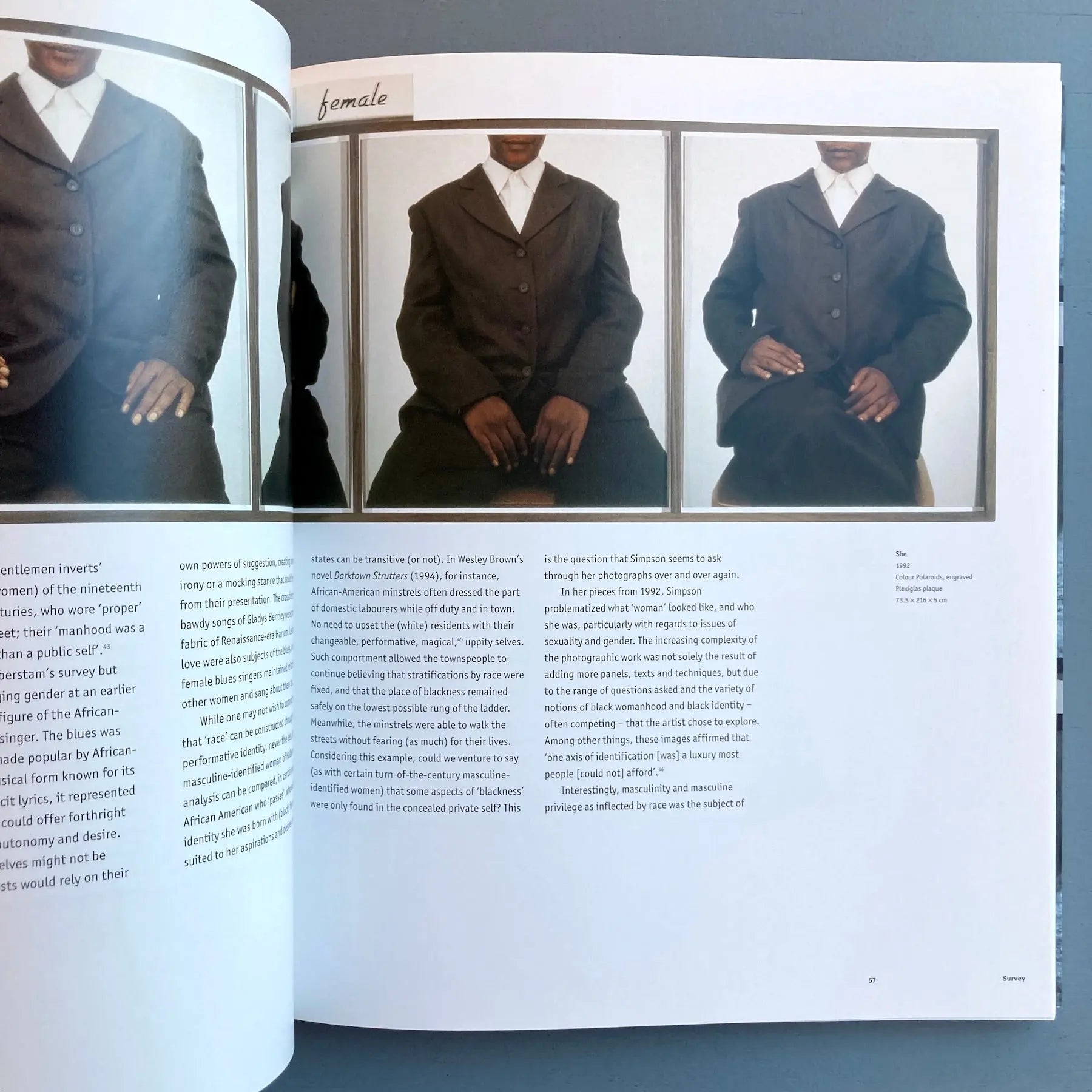 Lorna Simpson - Phaidon 2002 - Saint-Martin Bookshop