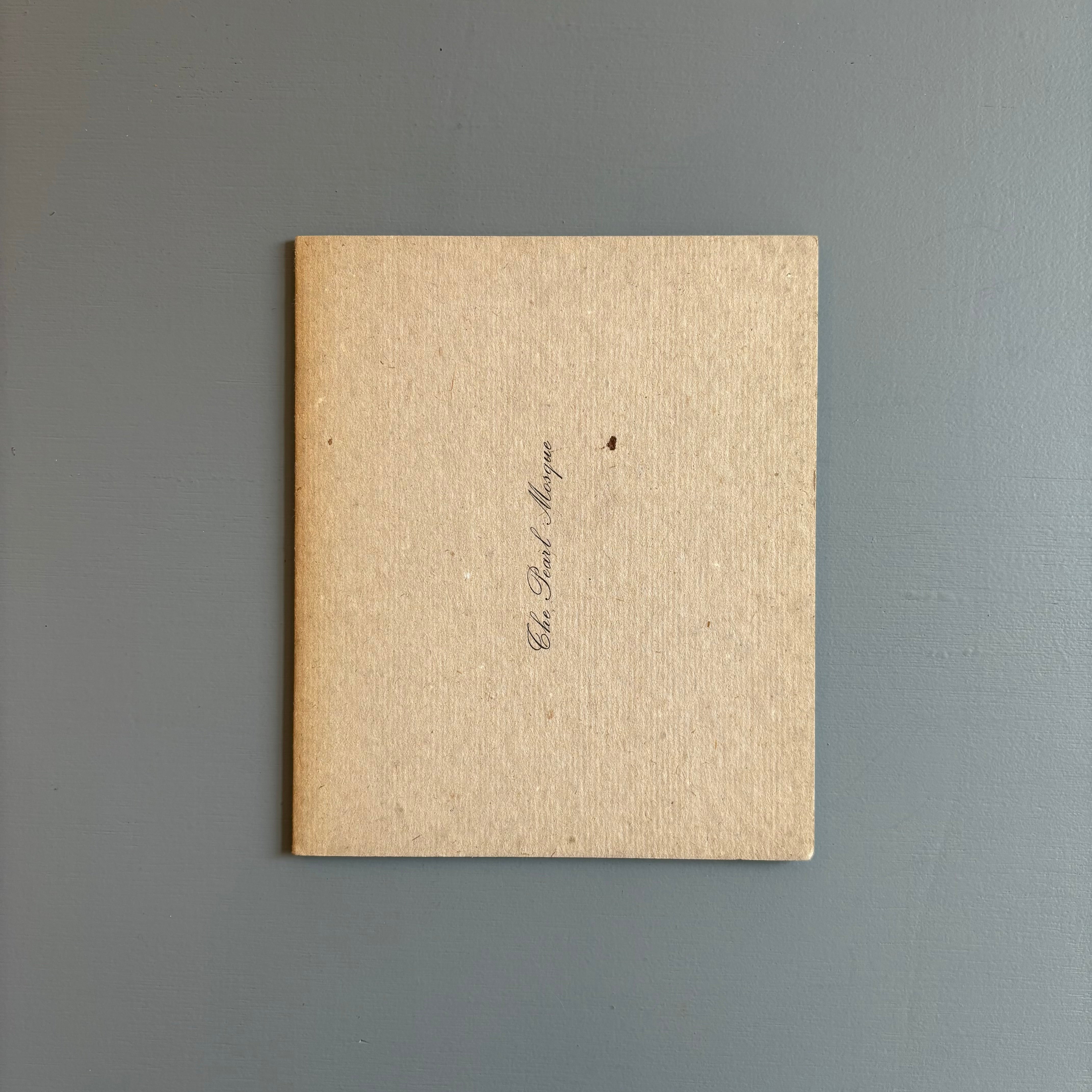 Luciano Bartolini (signed) - The Pearl Mosque - Paul Maenz 1978 - Saint ...