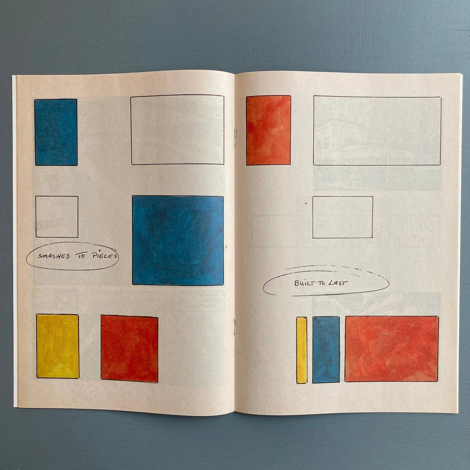 Matt Mullican & Lawrence Weiner - In the Crack of - Saint-Martin Bookshop