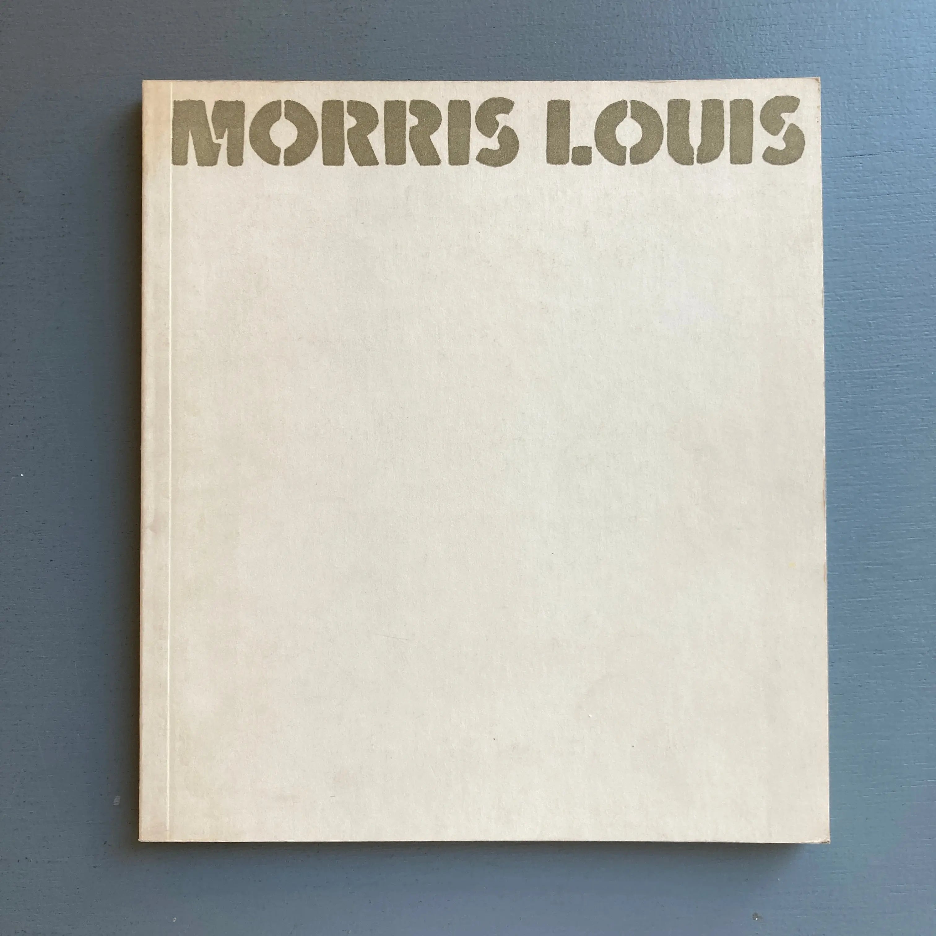 Morris Louis - Exhibition catalogue - Hayward Gallery - Saint-Martin ...