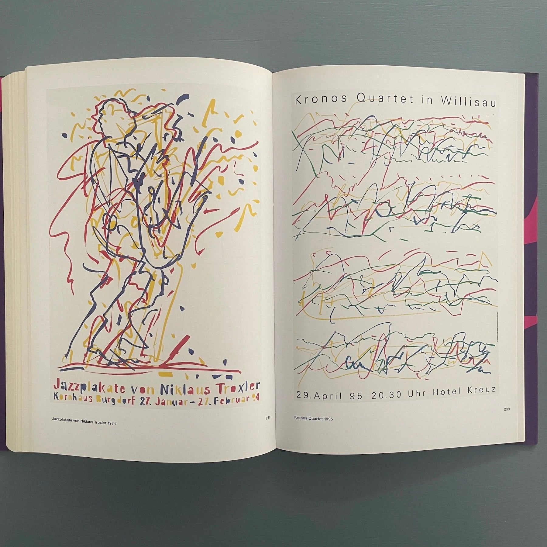 Niklaus Troxler - Jazz Blvd. - Lars Müller Publishers 1999 - Saint-Martin Bookshop