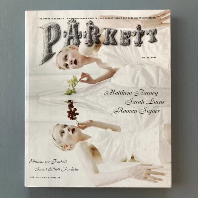 Parkett Vol. 45 - Dec. 1995 - Matthew Barney, Sarah - Saint-Martin Bookshop