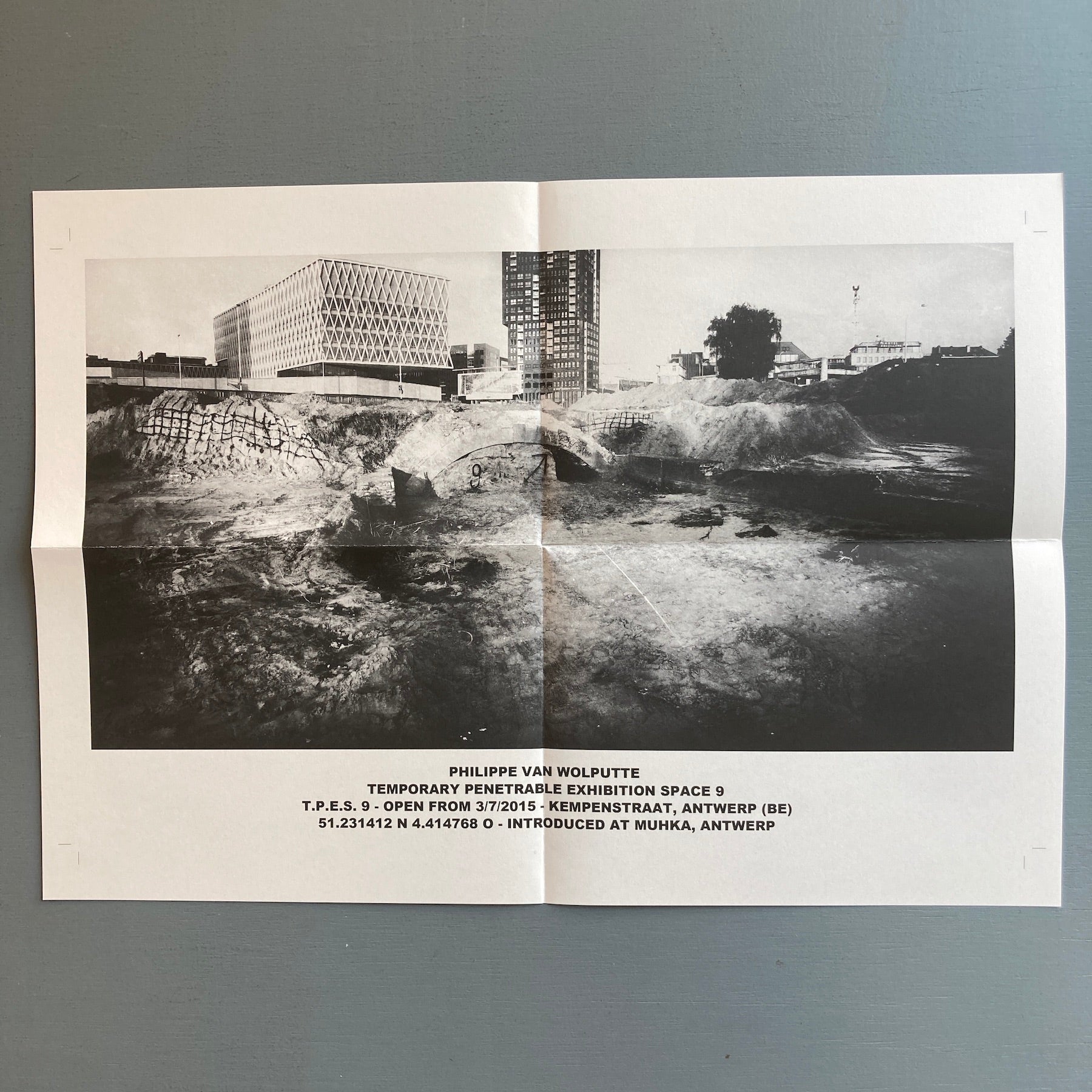 Philippe Van Wolputte (signed) - Temporary Penetrable Exhibition ...