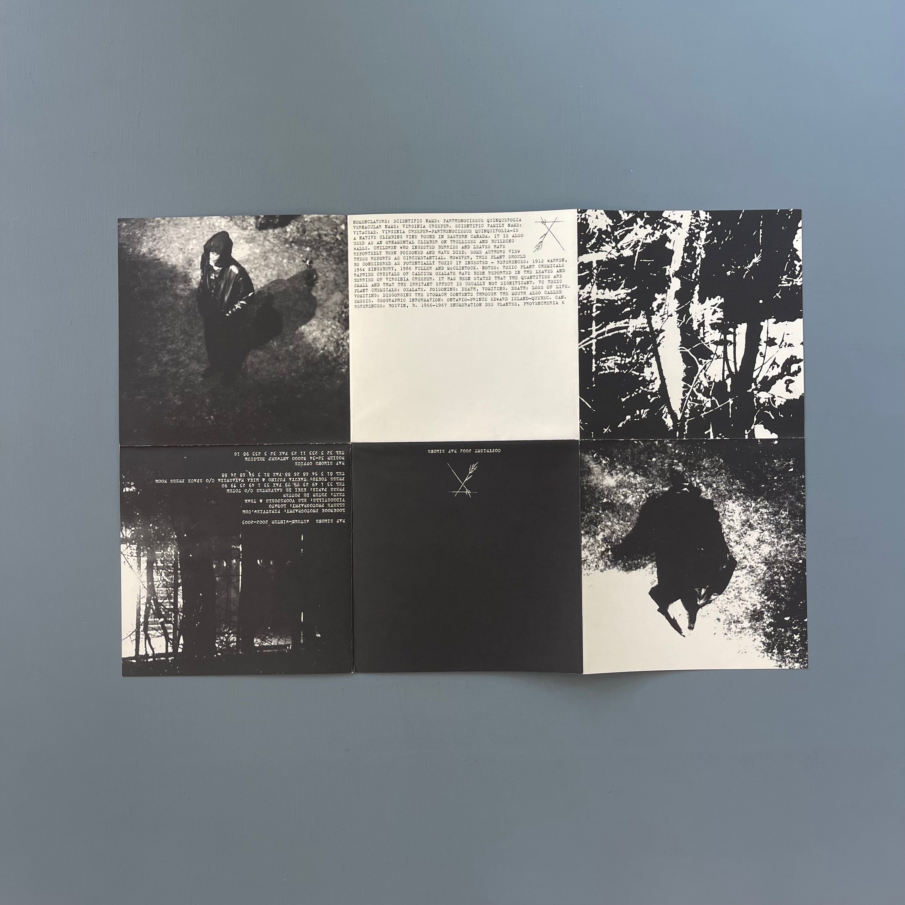 Raf Simons - Virginia Creeper lookbook - Autumns/Winter 2002-2003 ...