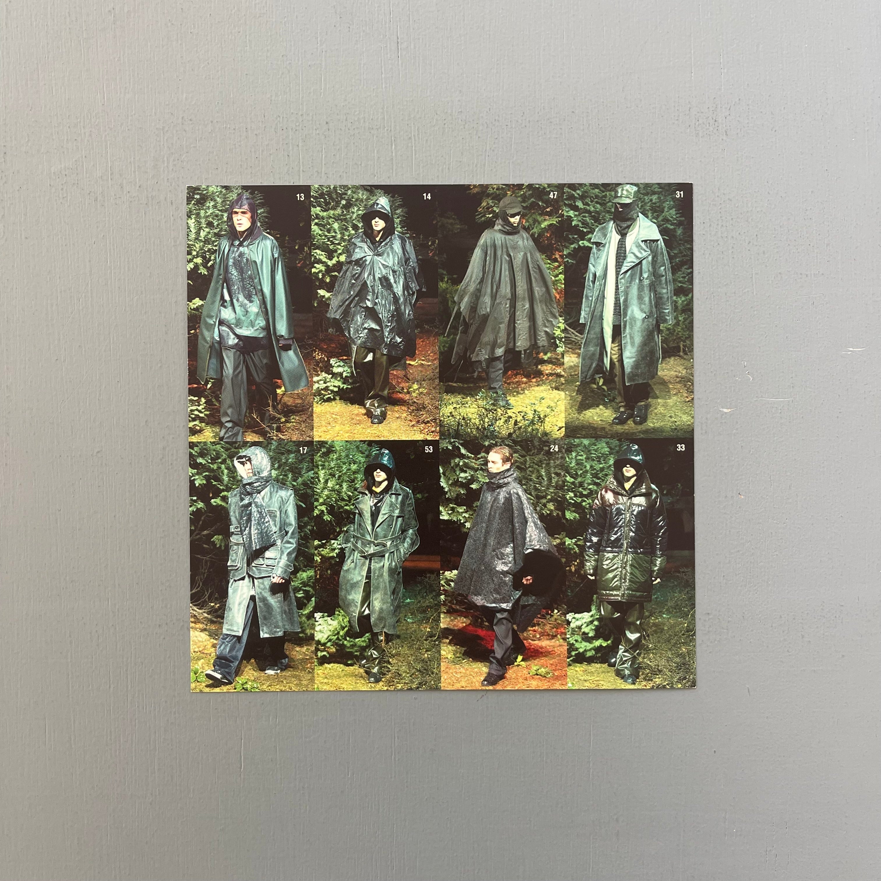 Raf Simons - Virginia Creeper lookbook - Autumns/Winter 2002-2003 ...