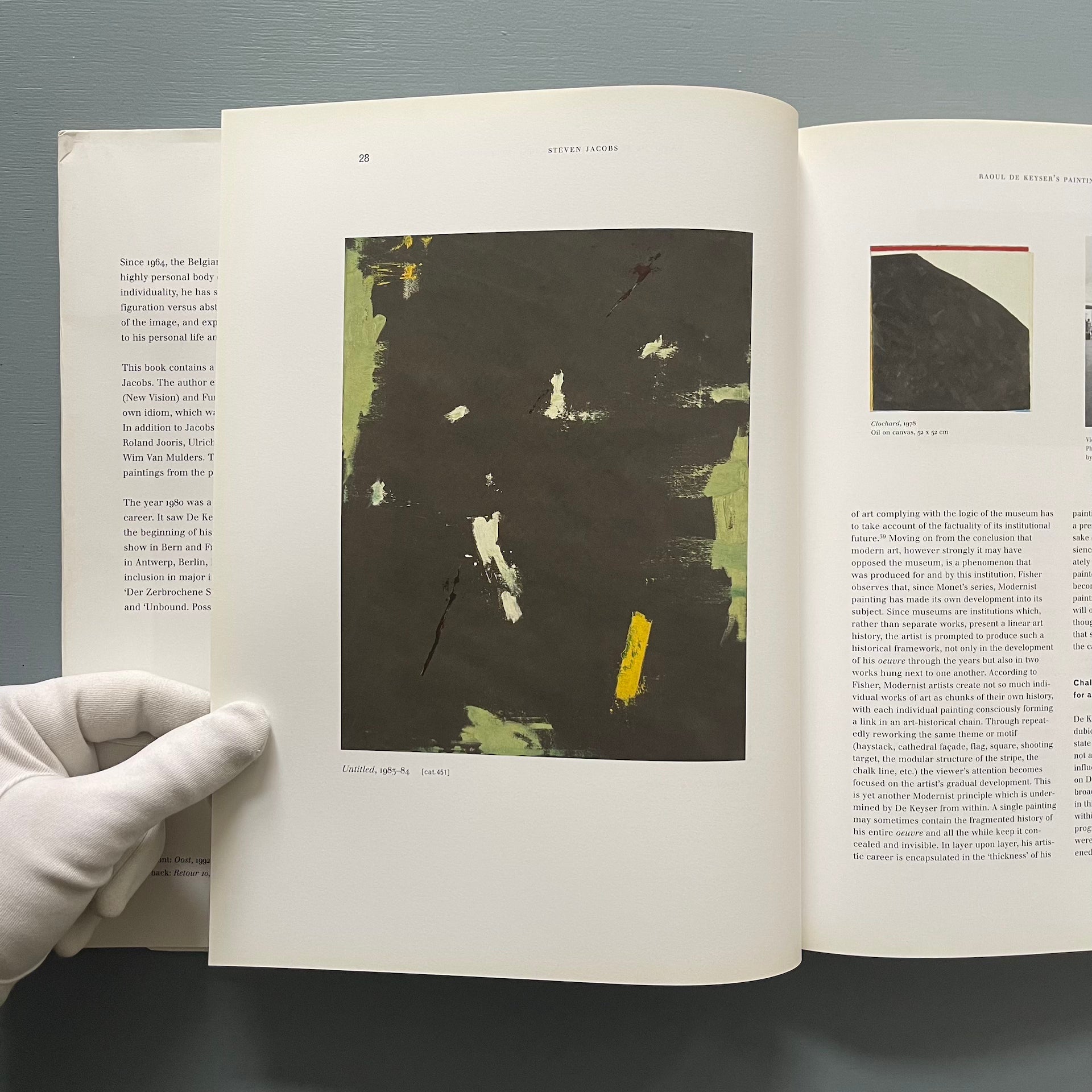 Raoul De Keyser - Paintings 1980-1999 - Ludion 2000 - Saint-Martin Bookshop