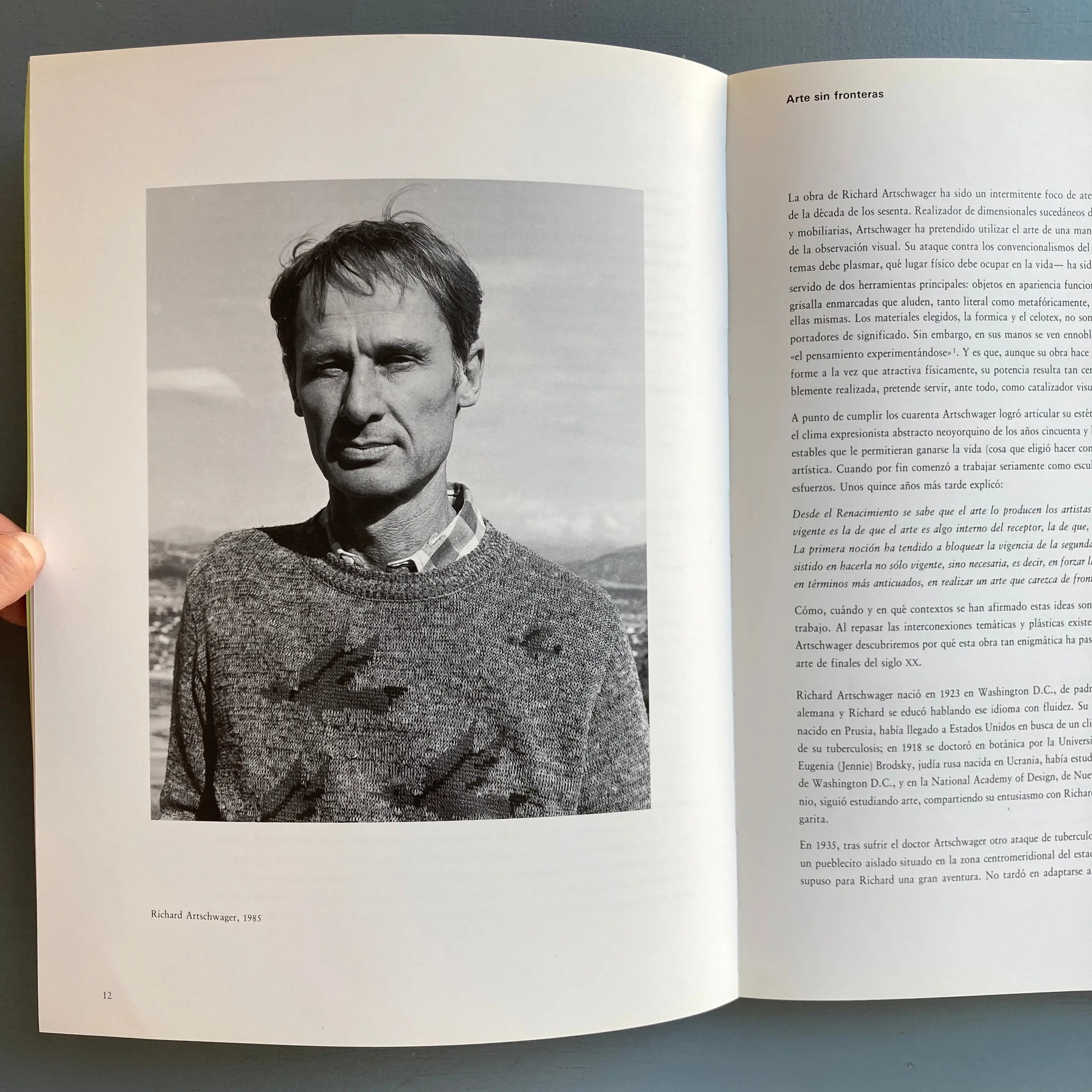 Richard Amstrong - Artschwager, Richard - Palacio de Velazquez 1988 ...