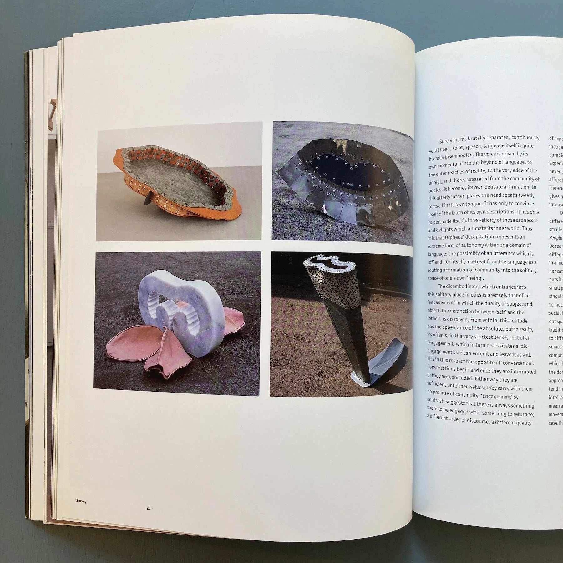 Richard Deacon - Phaidon 1990 - Saint-Martin Bookshop