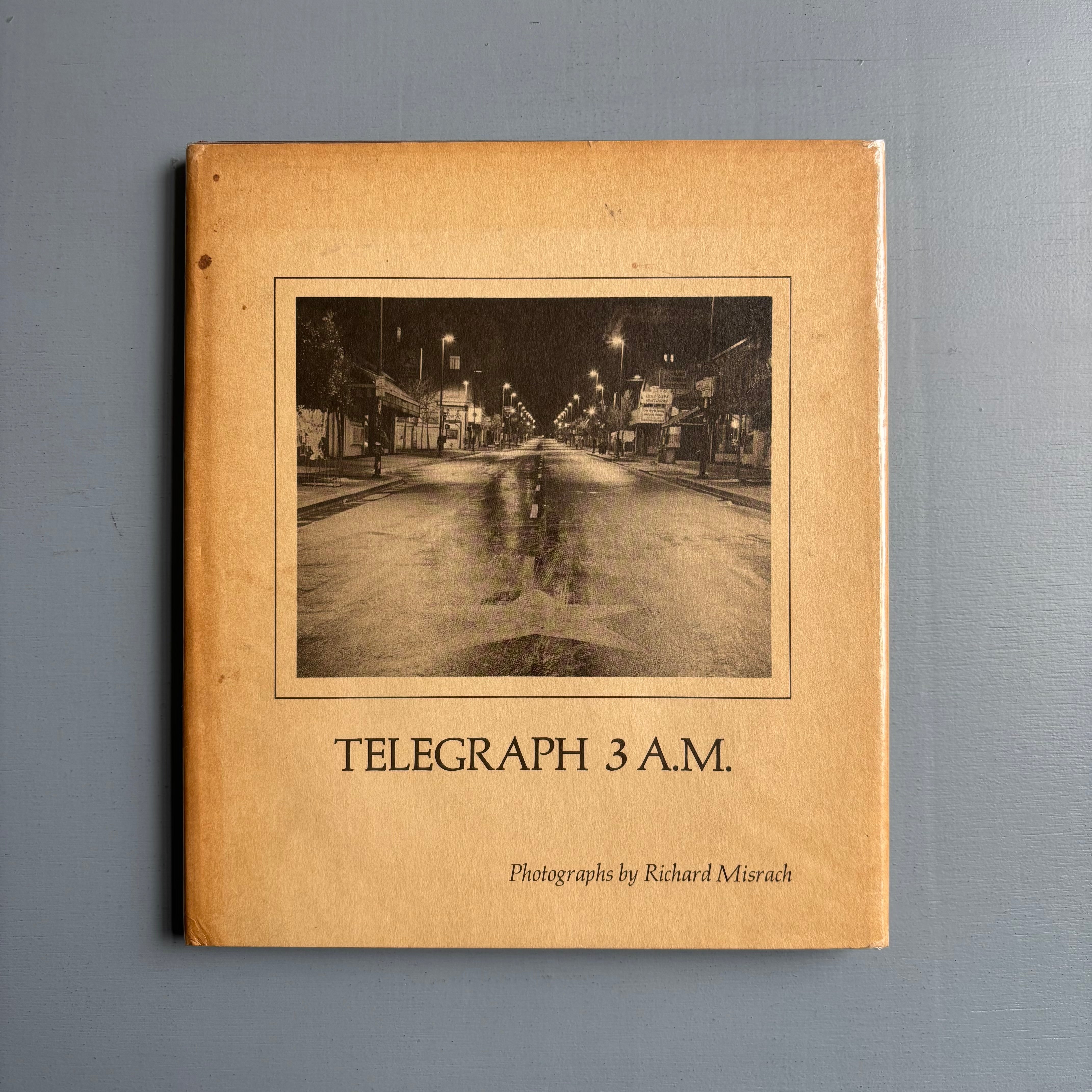 Richard Misrach - Telegraph 3AM - Cornucopia Press 1974 - Saint-Martin ...