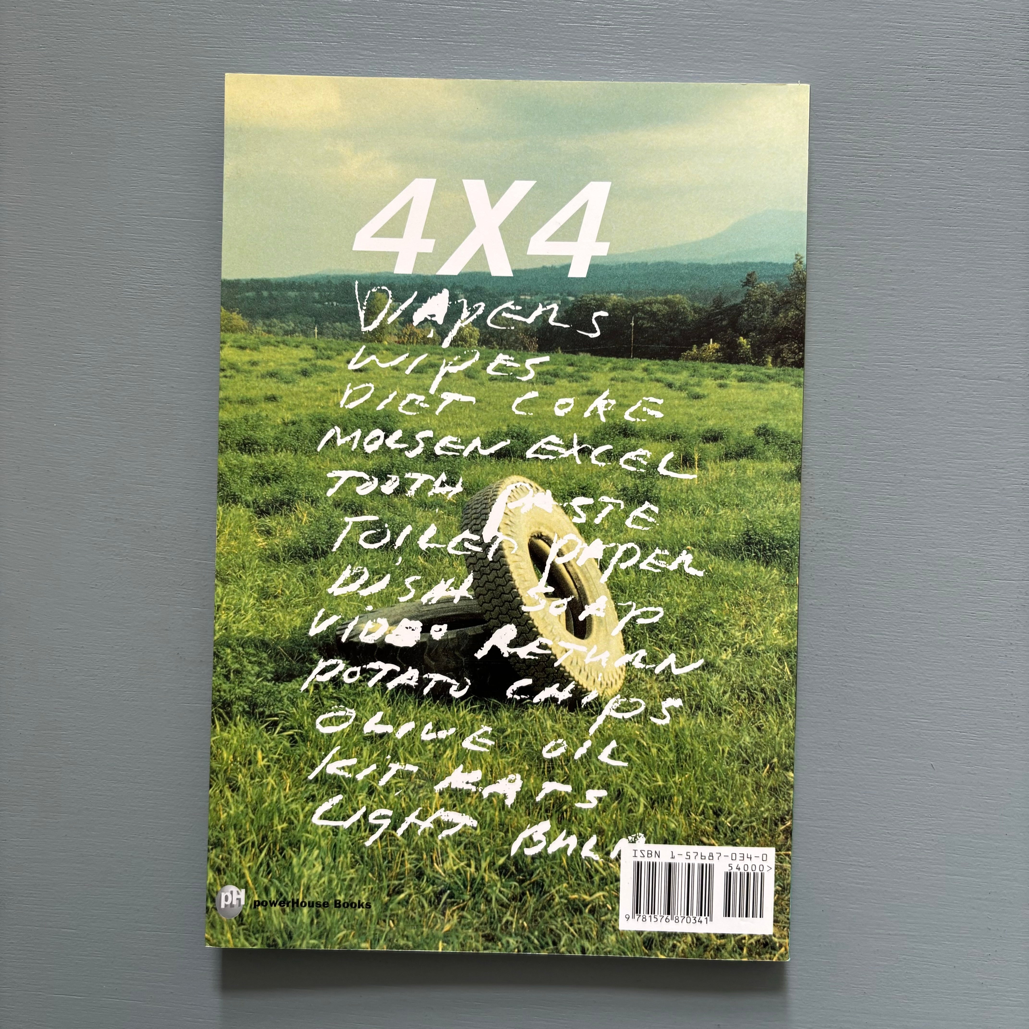 Richard Prince - 4X4 - PowerHouse Books 1997 - Saint-Martin Bookshop