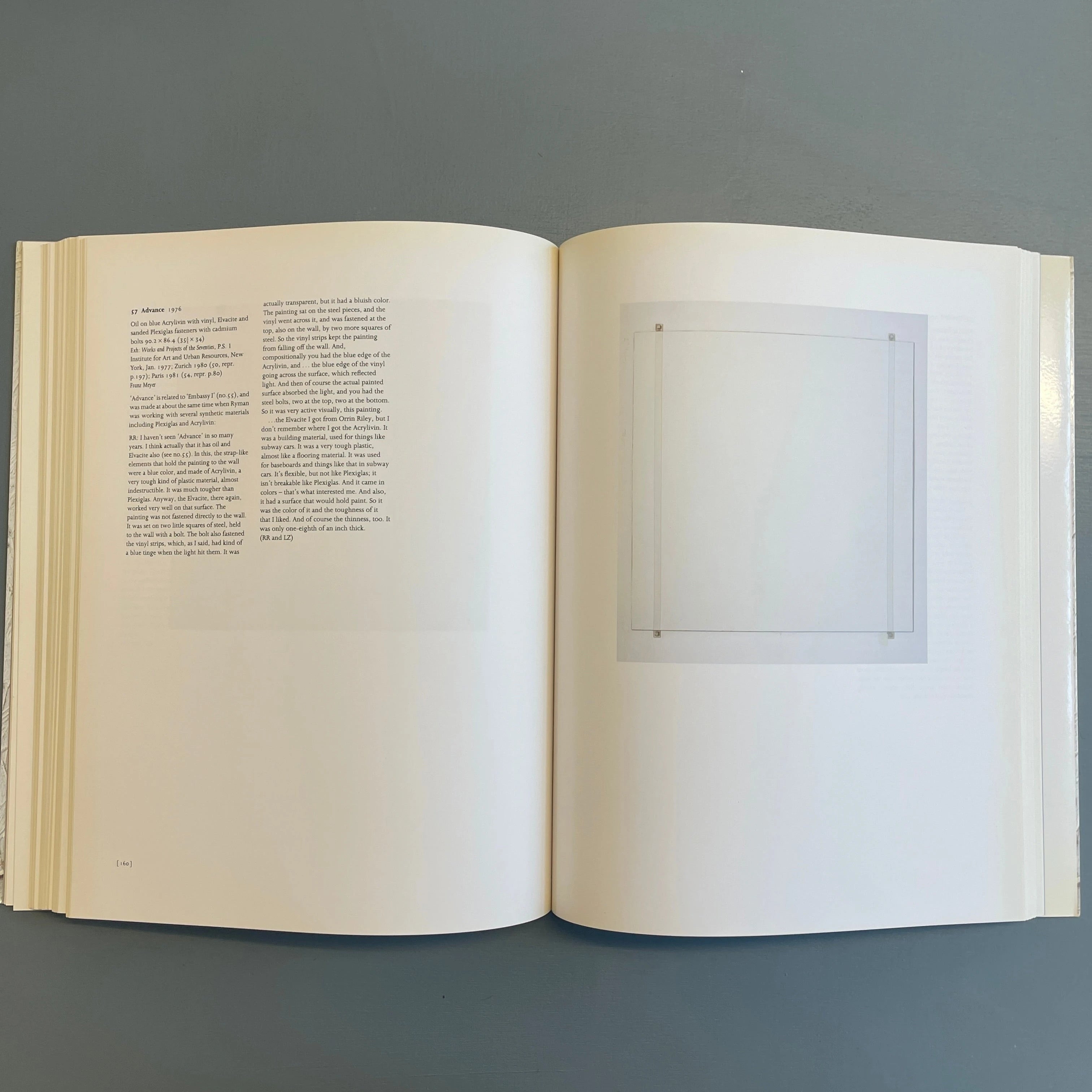 Robert Ryman - Tate Gallery 1993 - Saint-Martin Bookshop