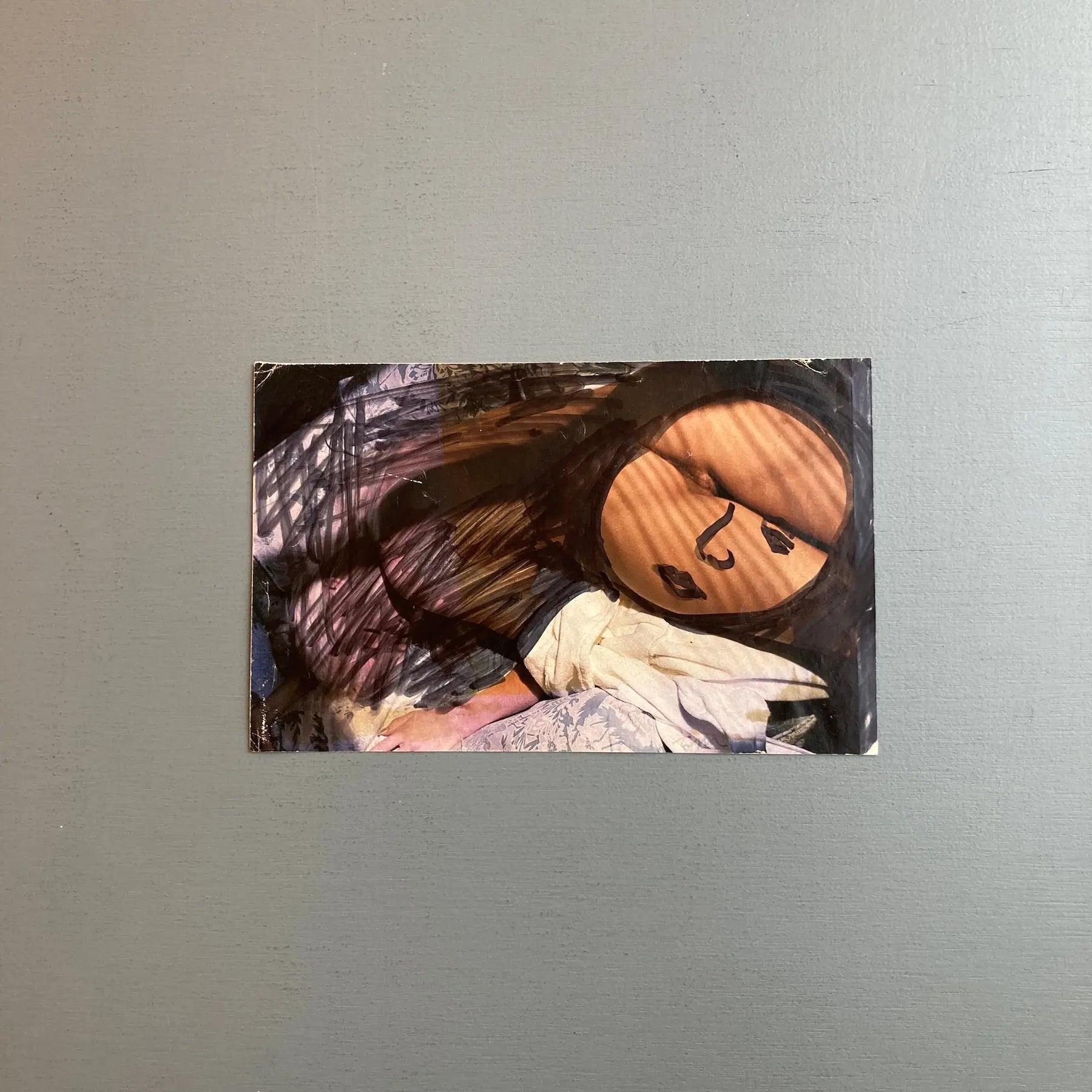 Roland Topor - Girl, modified picture Signed, circa 1980 - Saint-Martin ...