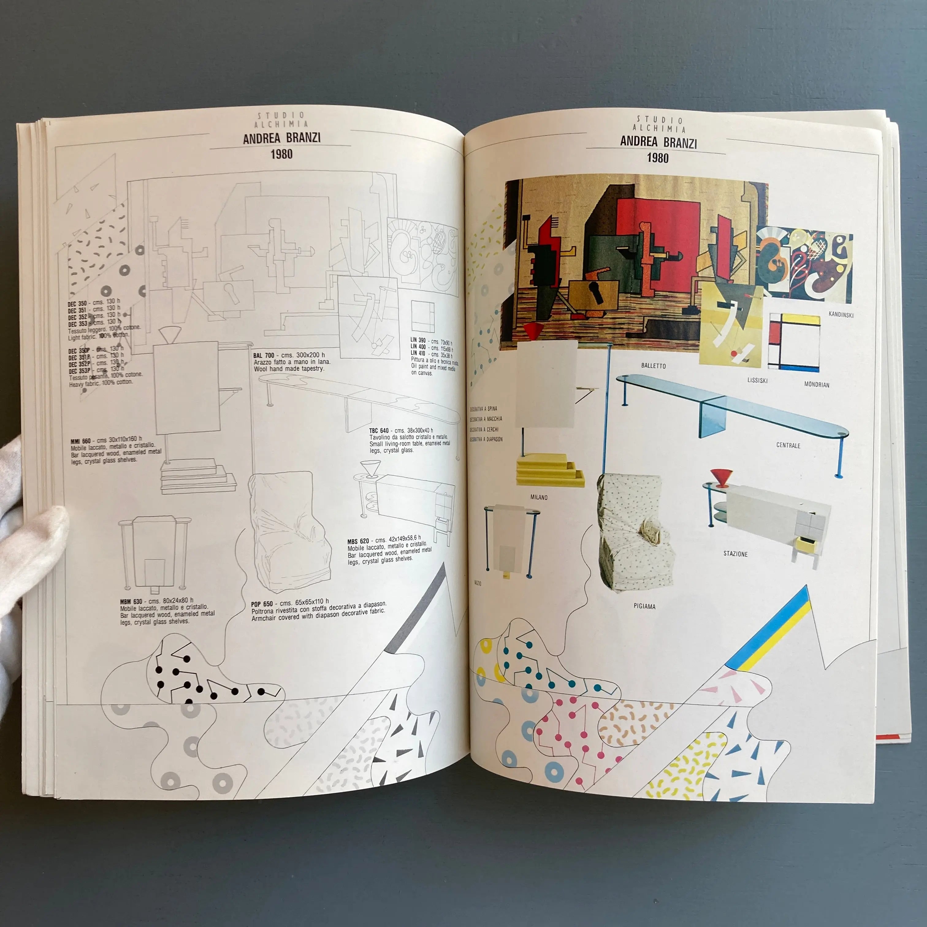 Studio Alchimia - Bau. haus art collection 1980-1981 - Saint-Martin ...