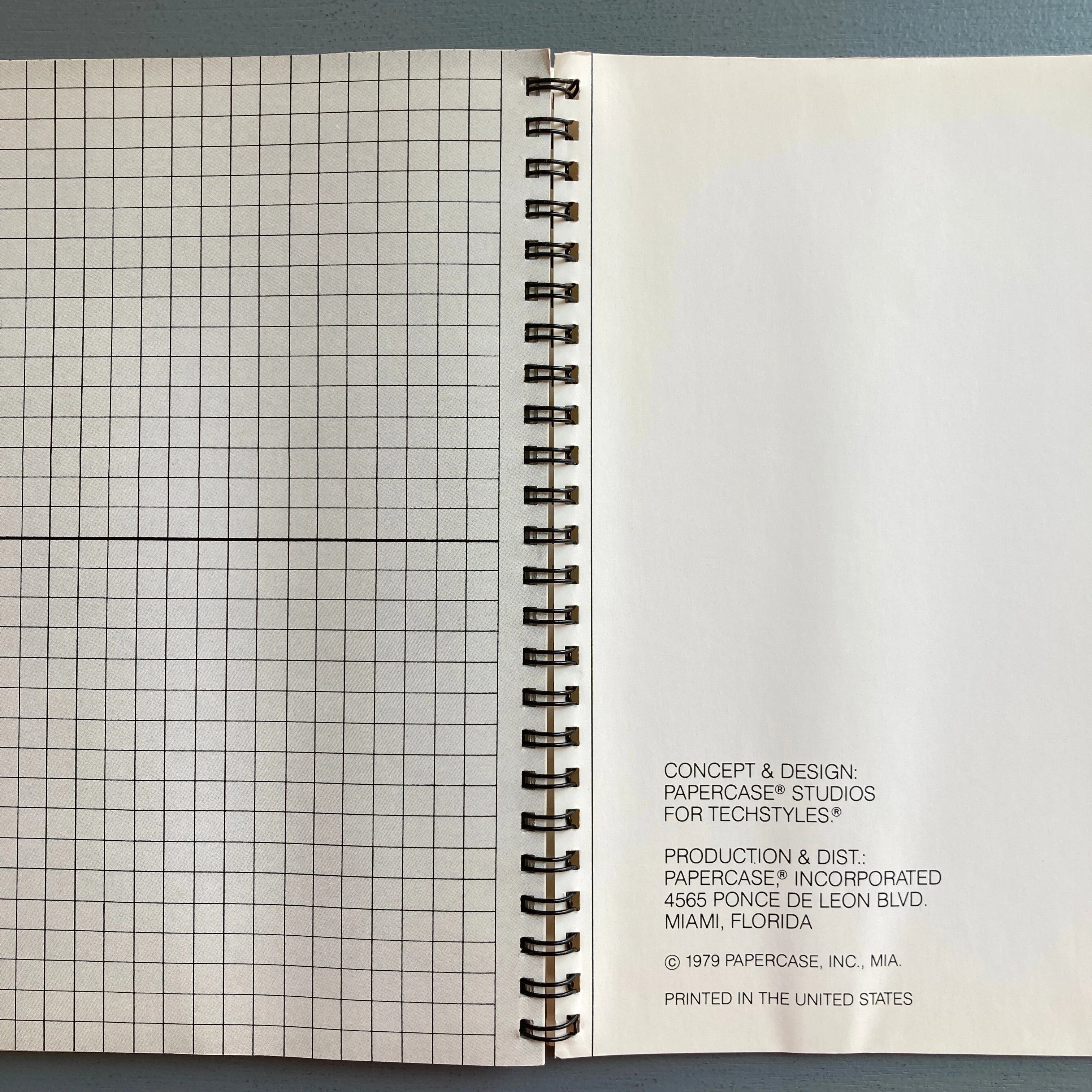THE 1980 PLANNER - blank calendar - PaperCase 1979 - Saint-Martin Bookshop
