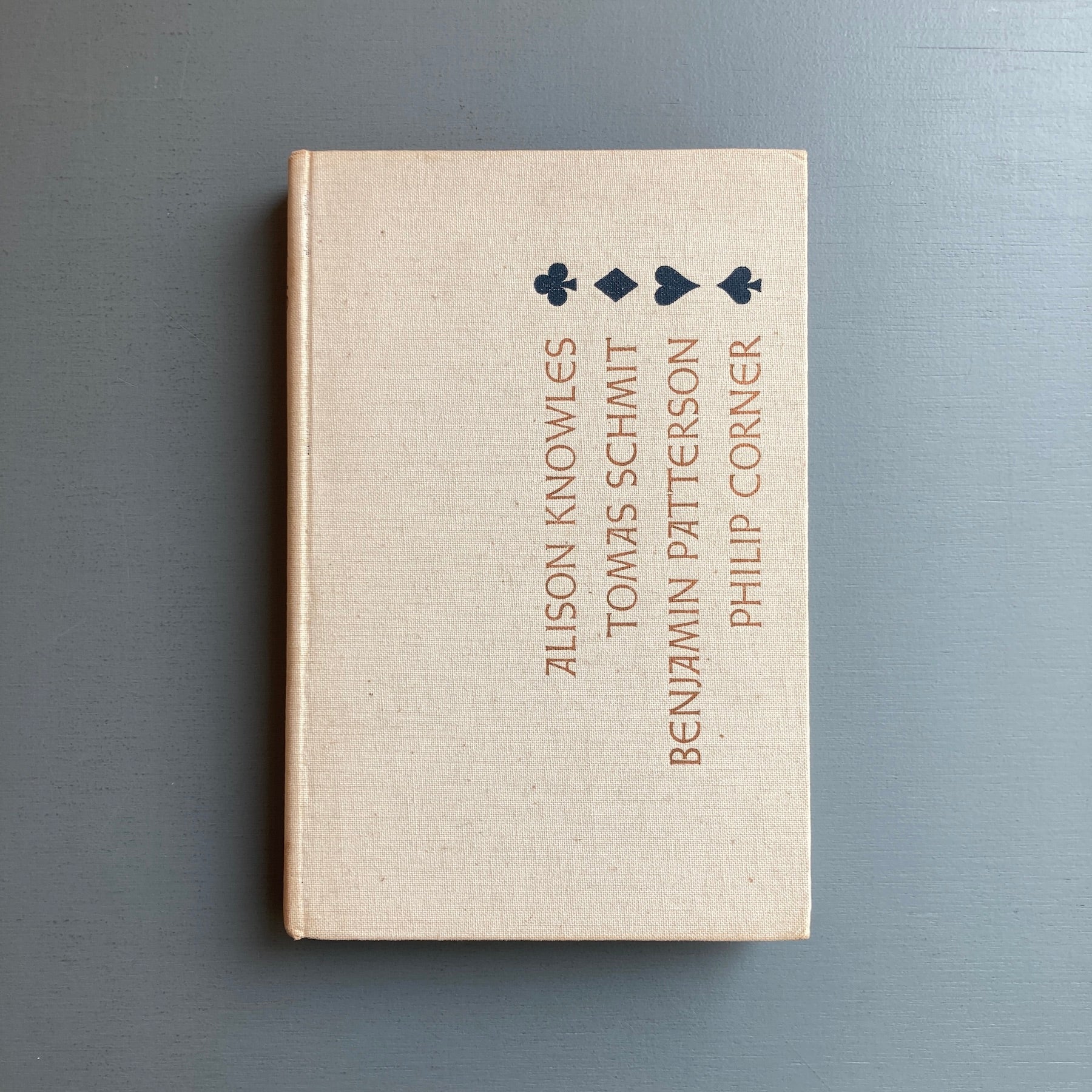 The Four Suits: Alison Knowles, Tomas Schmit, Benjamin Patterson ...