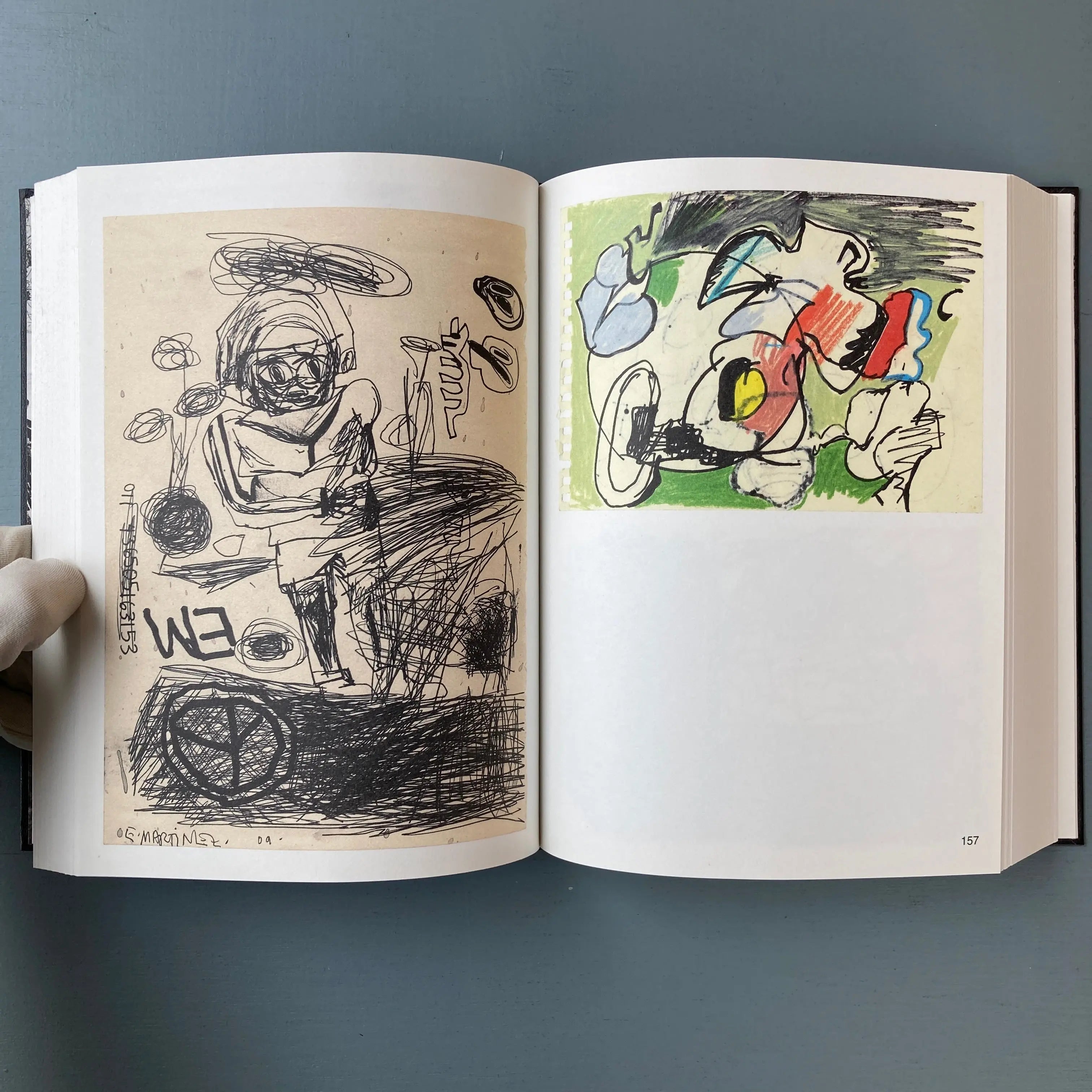 Eddie Martinez - Drawings - Triangle Books 2017 - Saint-Martin Bookshop
