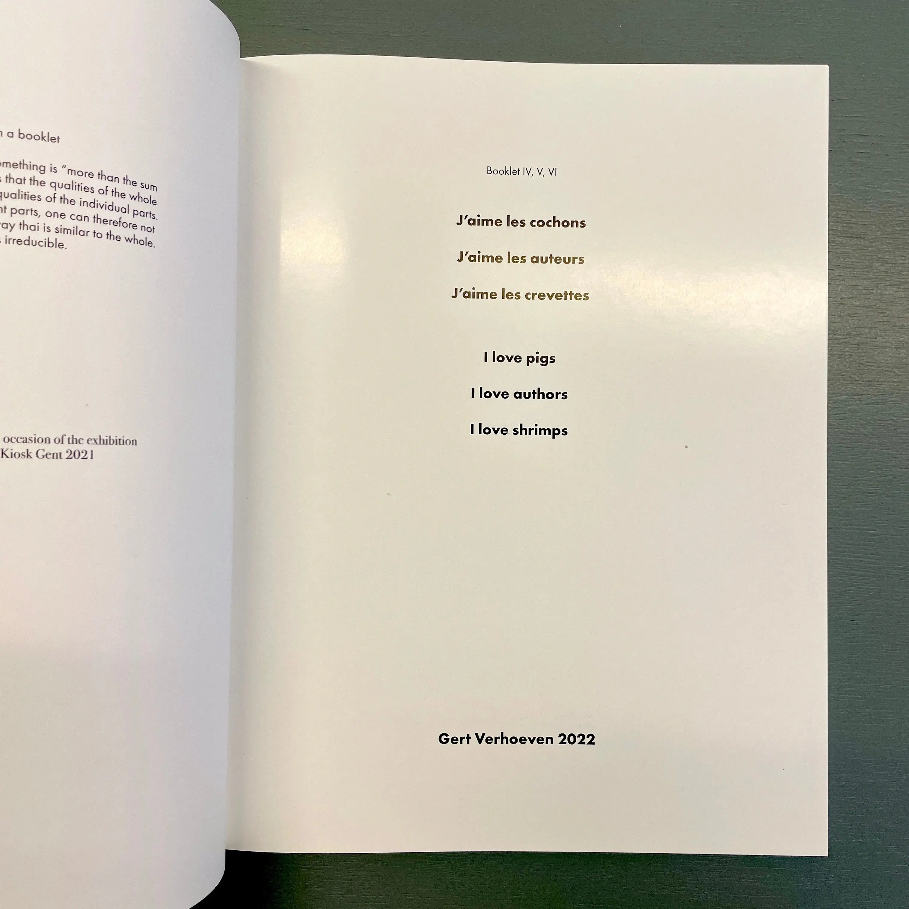 Gert Verhoeven - J'aime les cochons, j'aime les auteurs, - Saint-Martin ...