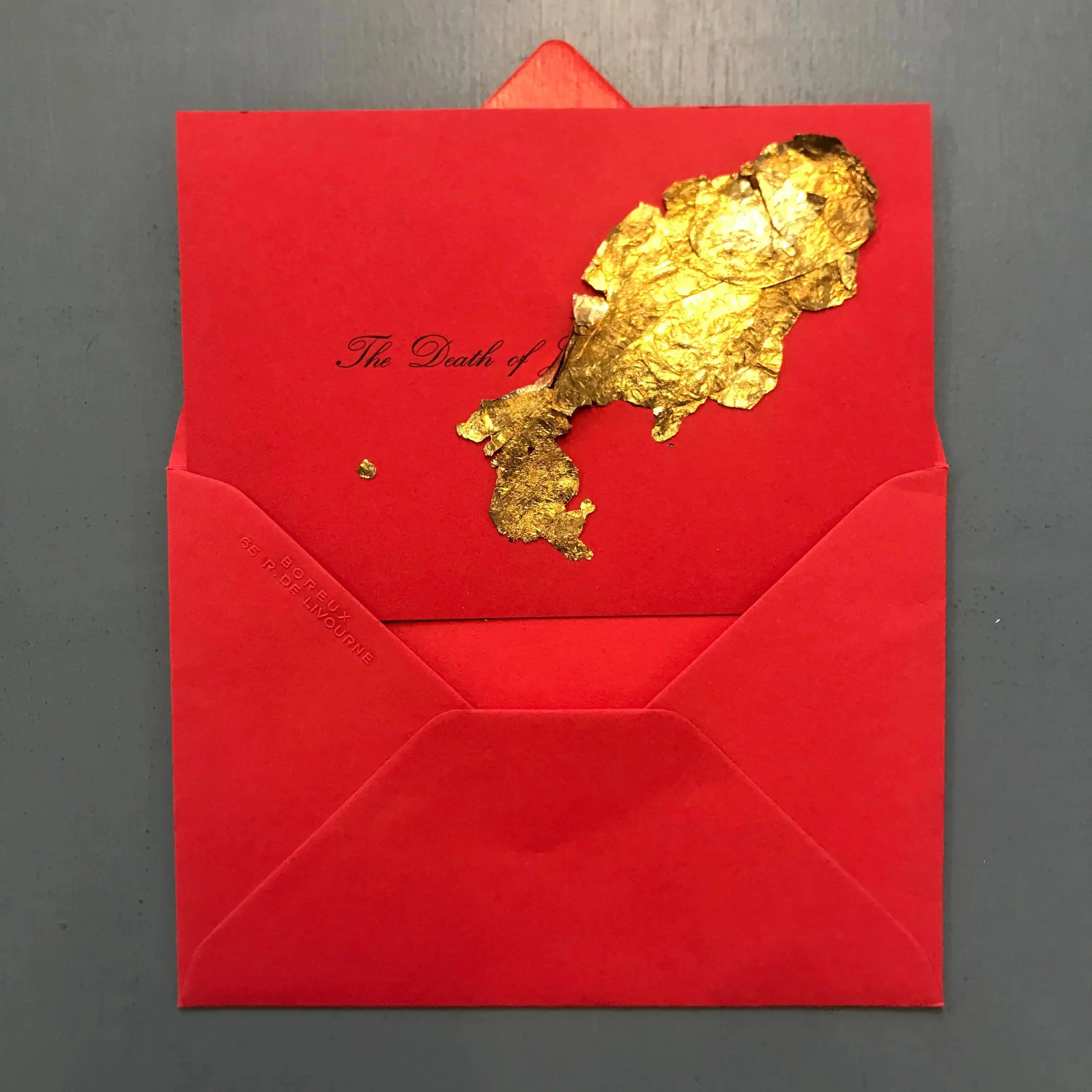 James Lee Byars - The Death of James Lee Byars / - Saint-Martin Bookshop