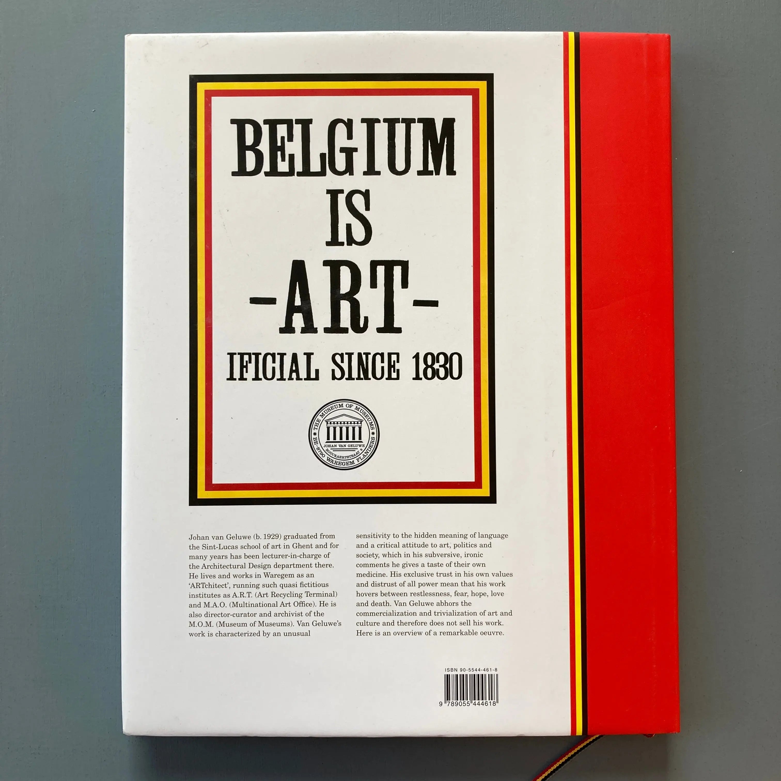 Johan Van Geluwe - The museum of museums - Ludion 2004 - Saint-Martin Bookshop