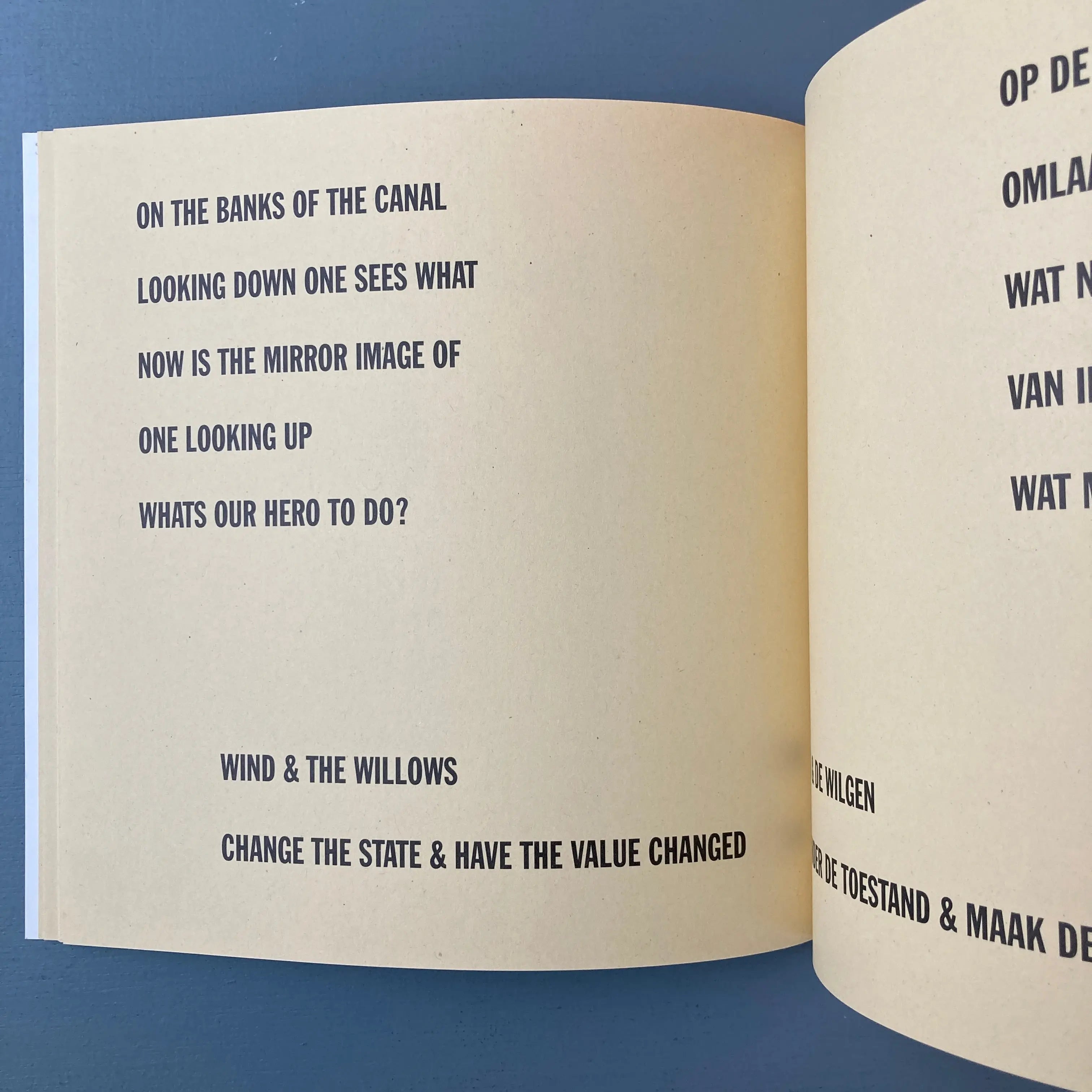 Lawrence Weiner - Wind & De Wilgen / Wind & The Willows - Saint-Martin ...