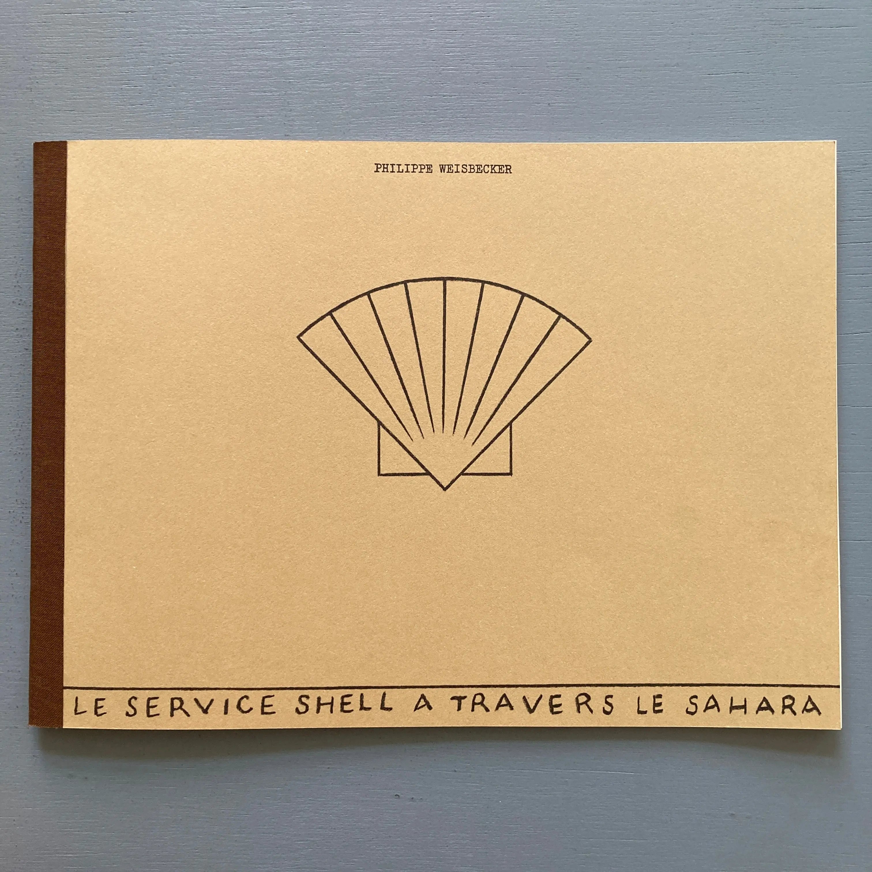 Philippe Weisbecker - Le service Shell à travers - Saint-Martin Bookshop