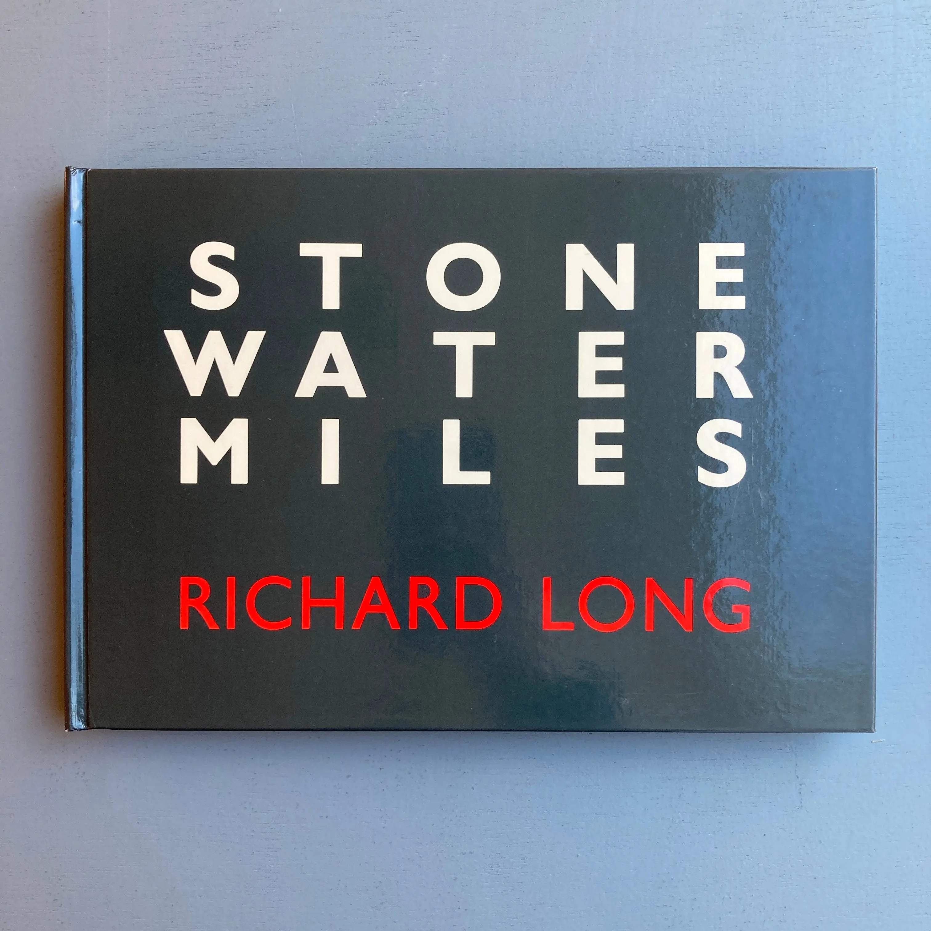 Richard Long - Stone Waters Miles - Musée Rath 1987 - Saint-Martin Bookshop